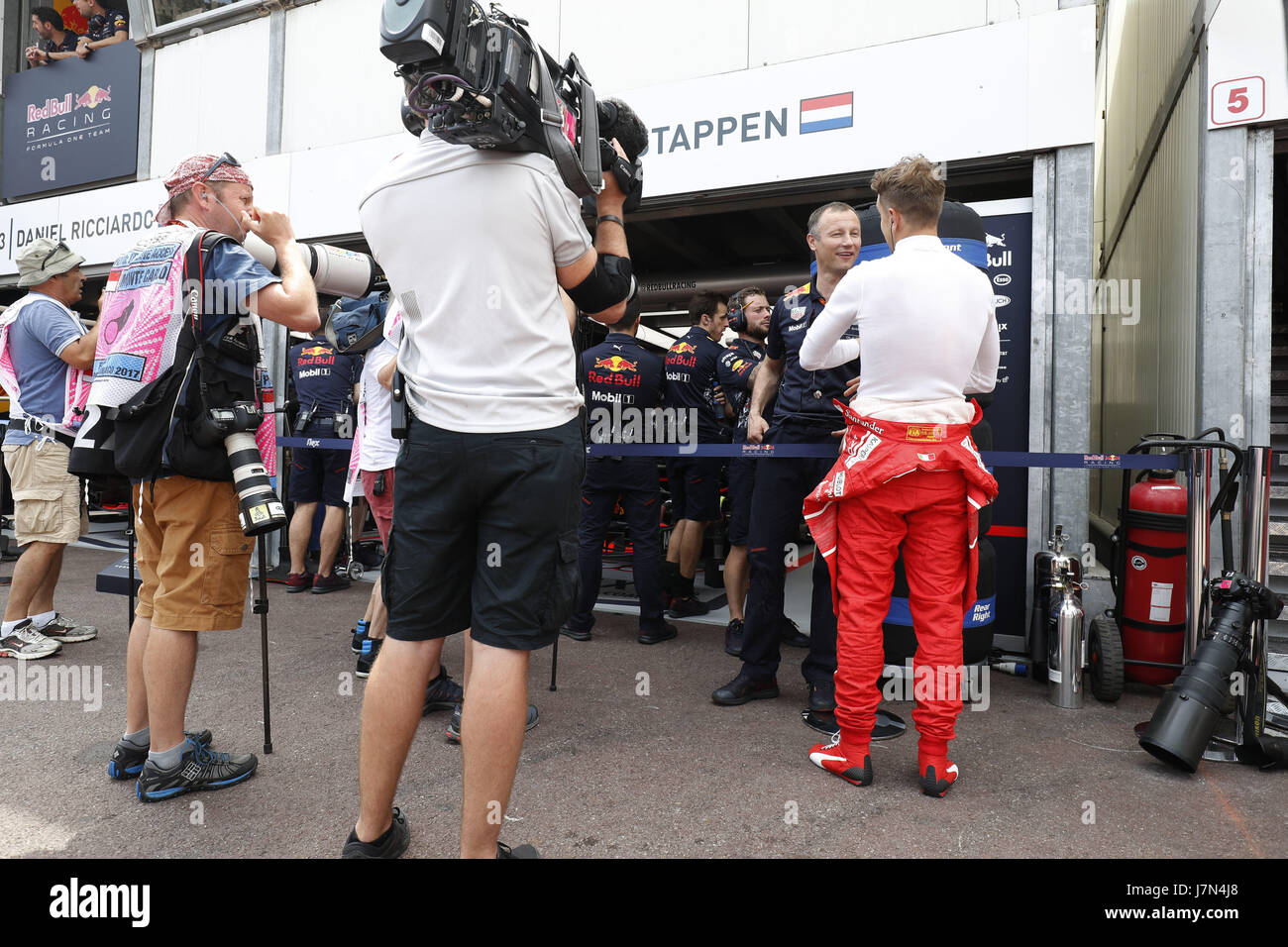 Monte Carlo, Monaco. 25th May, 2017. Motorsports: FIA Formula One World ...
