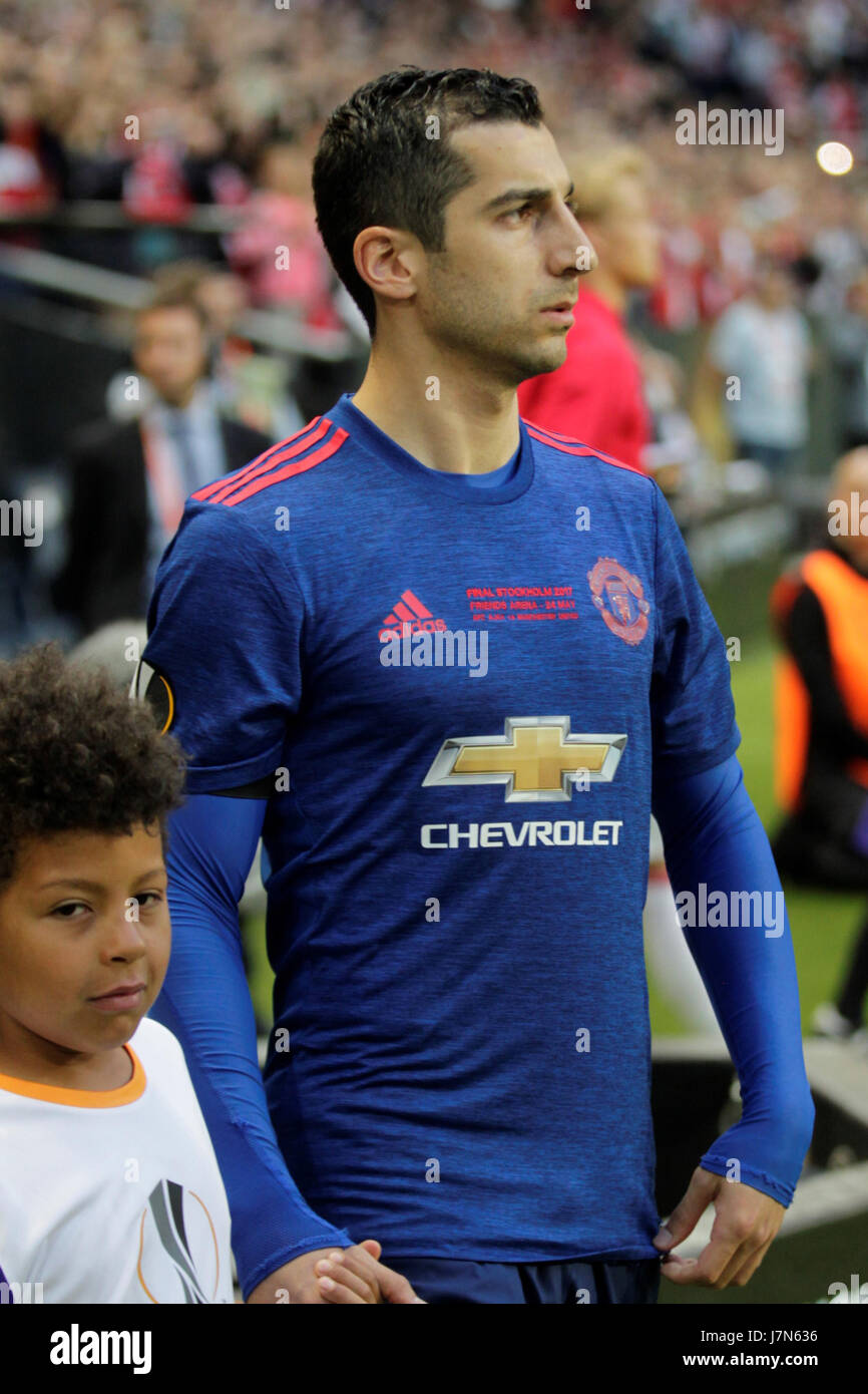 May 24th 2017, Friends Arena, Stockholm, Sweden; UEFA Europa League Cup ...