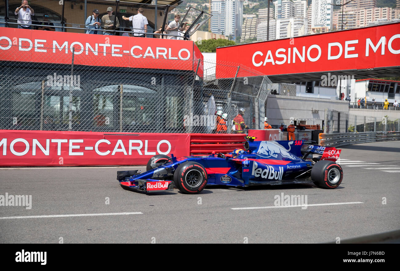 Monte Carlo, Monaco. 25th May, 2017. FIA Formula One World Championship ...