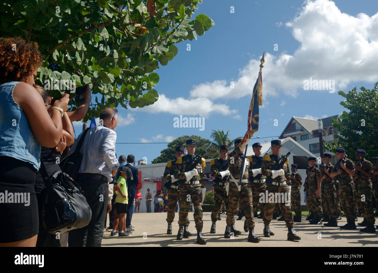 June 25, 2015 - Saint-Pierre, Reunion island, France - Military ...
