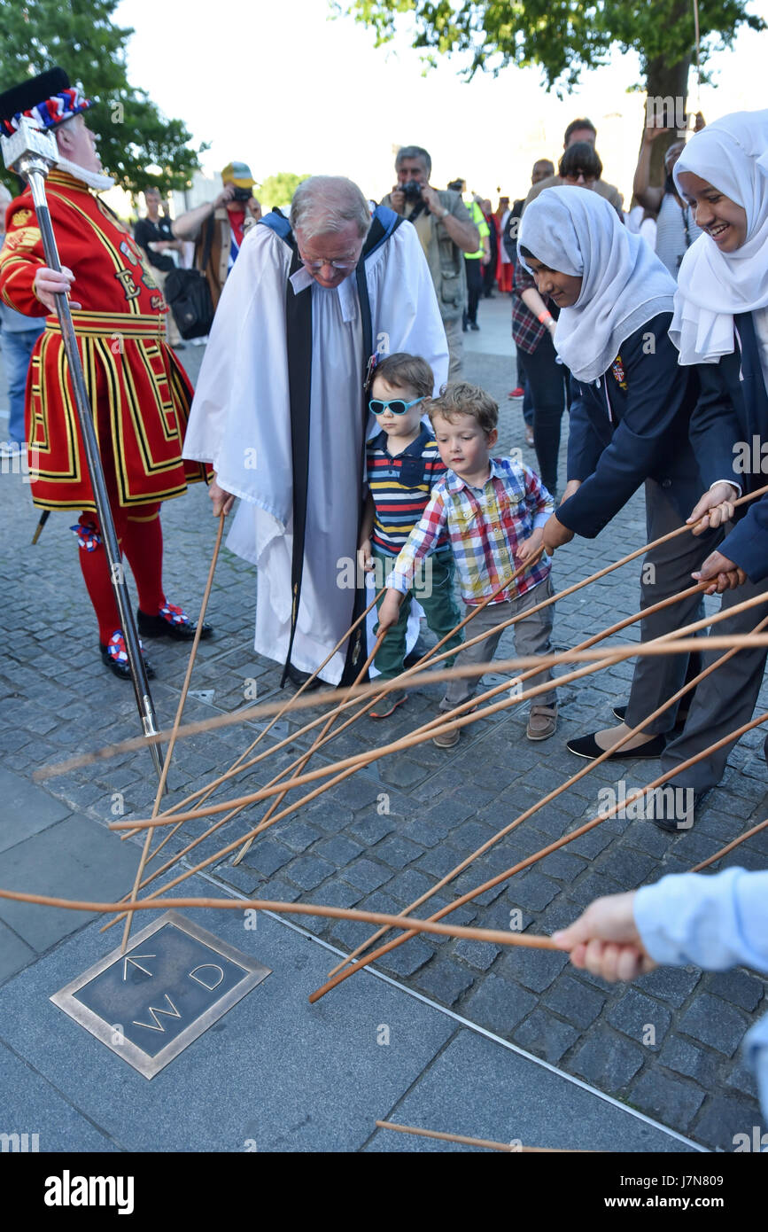 Beating the bounds ceremony hi-res stock photography and images - Alamy