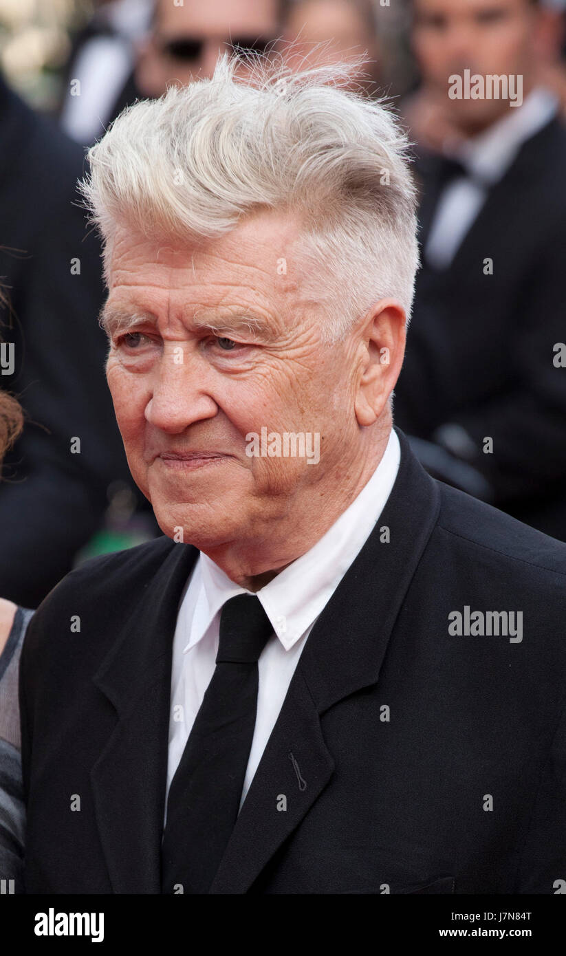 Director David Lynch at Twin Peaks gala screening at the 70th Cannes ...