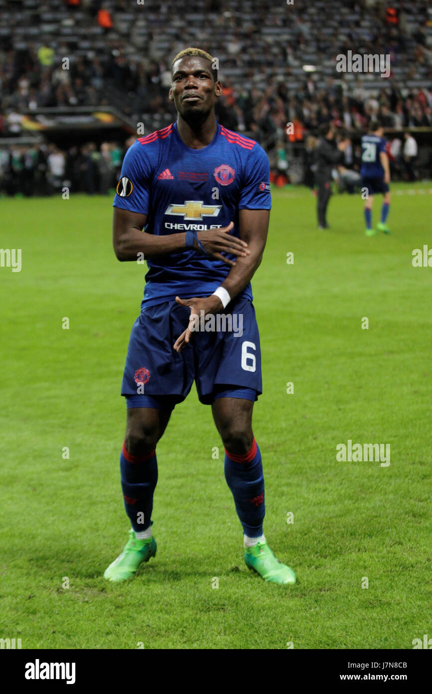 May 24th 2017, Friends Arena, Stockholm, Sweden; UEFA Europa League Cup ...