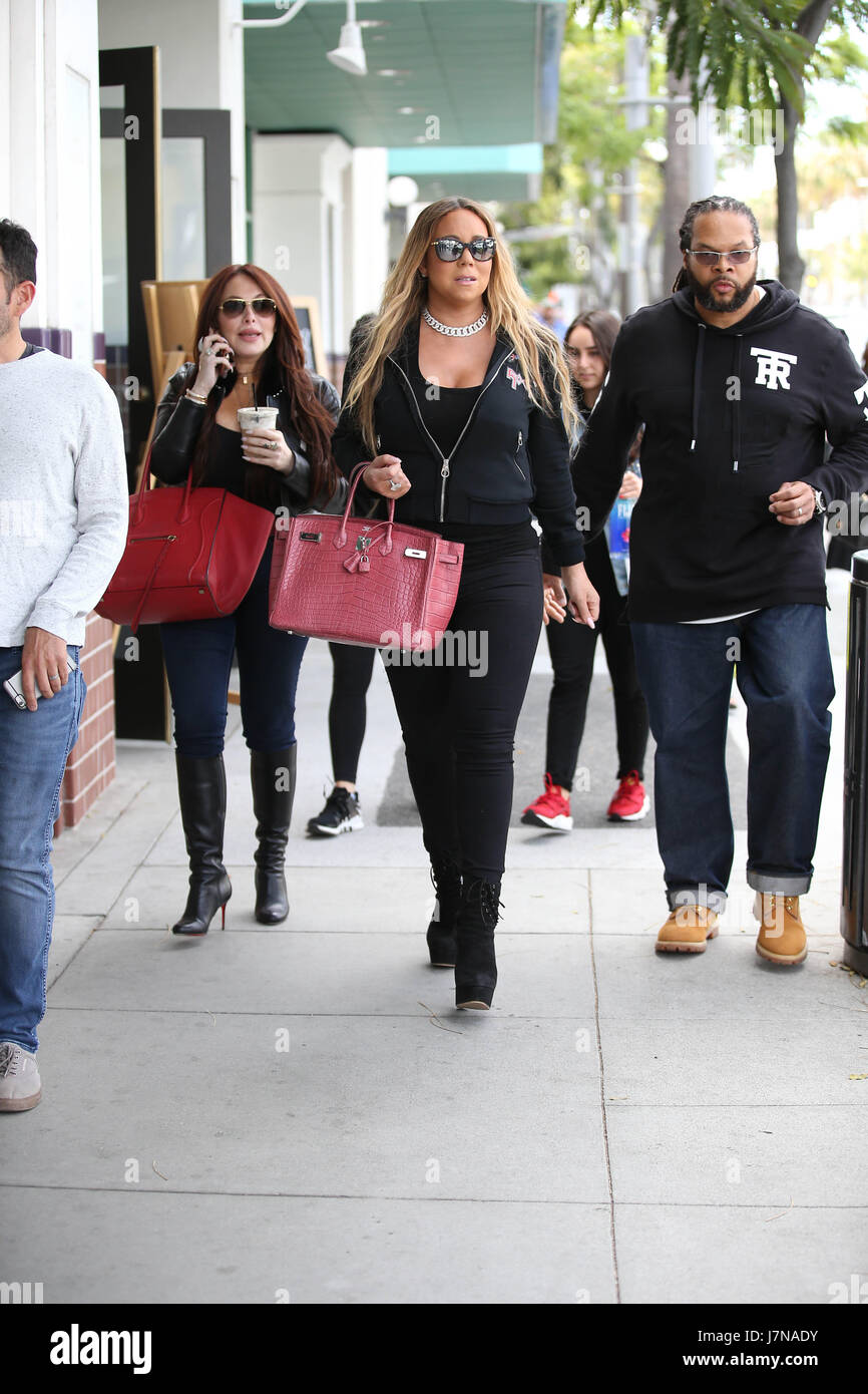 Beverly Hills, Ca. 25th May, 2017. Mariah Carey seen out in Beverly ...