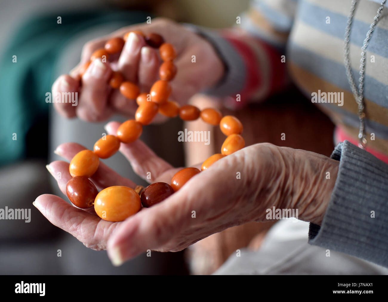 Berlin, Germany. 10th May, 2017. Holocaust survivor Margot Friedlander ...