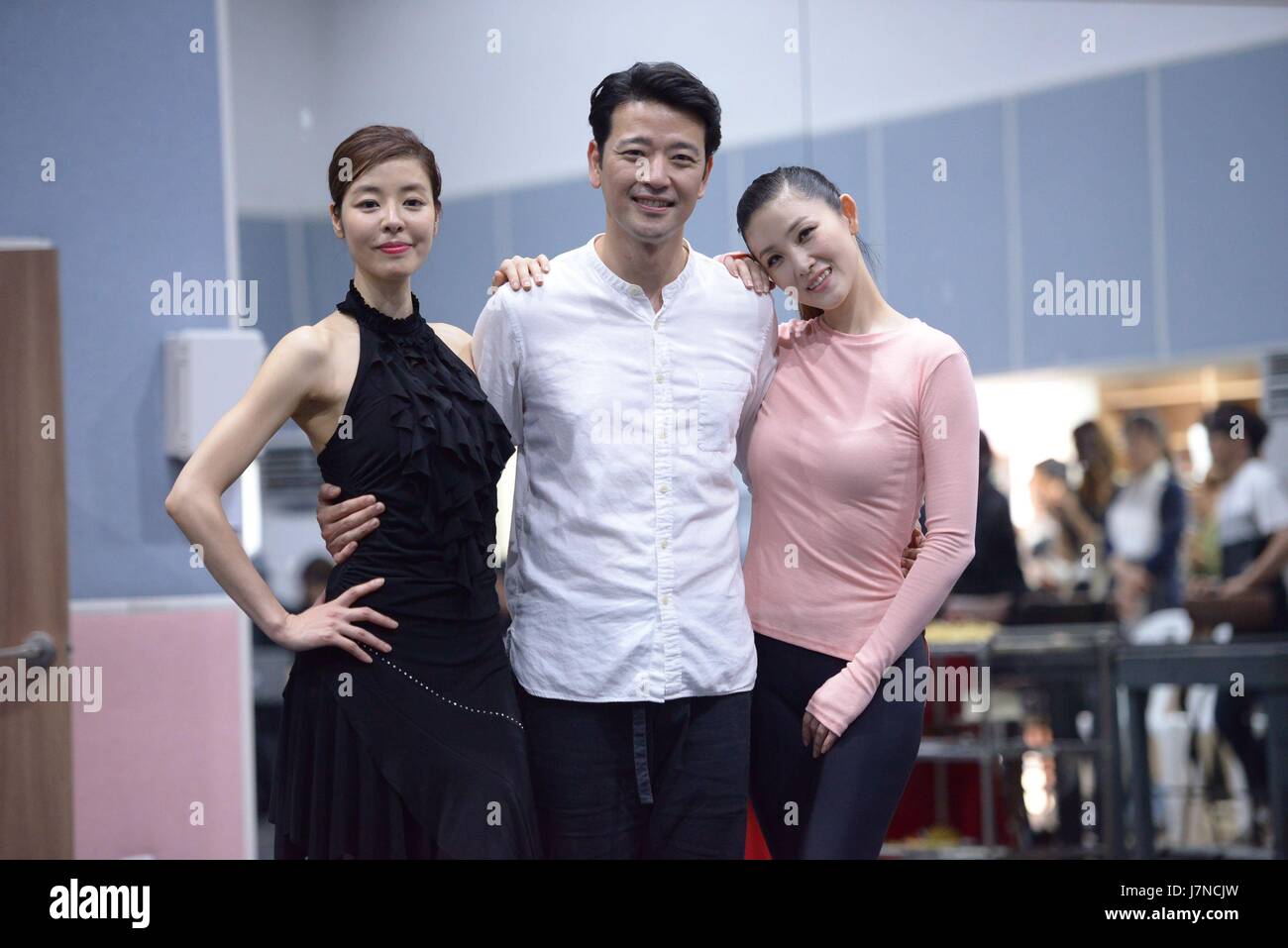 Seoul, Korea. 25th May, 2017. Soo bin Bae, Kim Gyuri, Ju-Won Kim ...