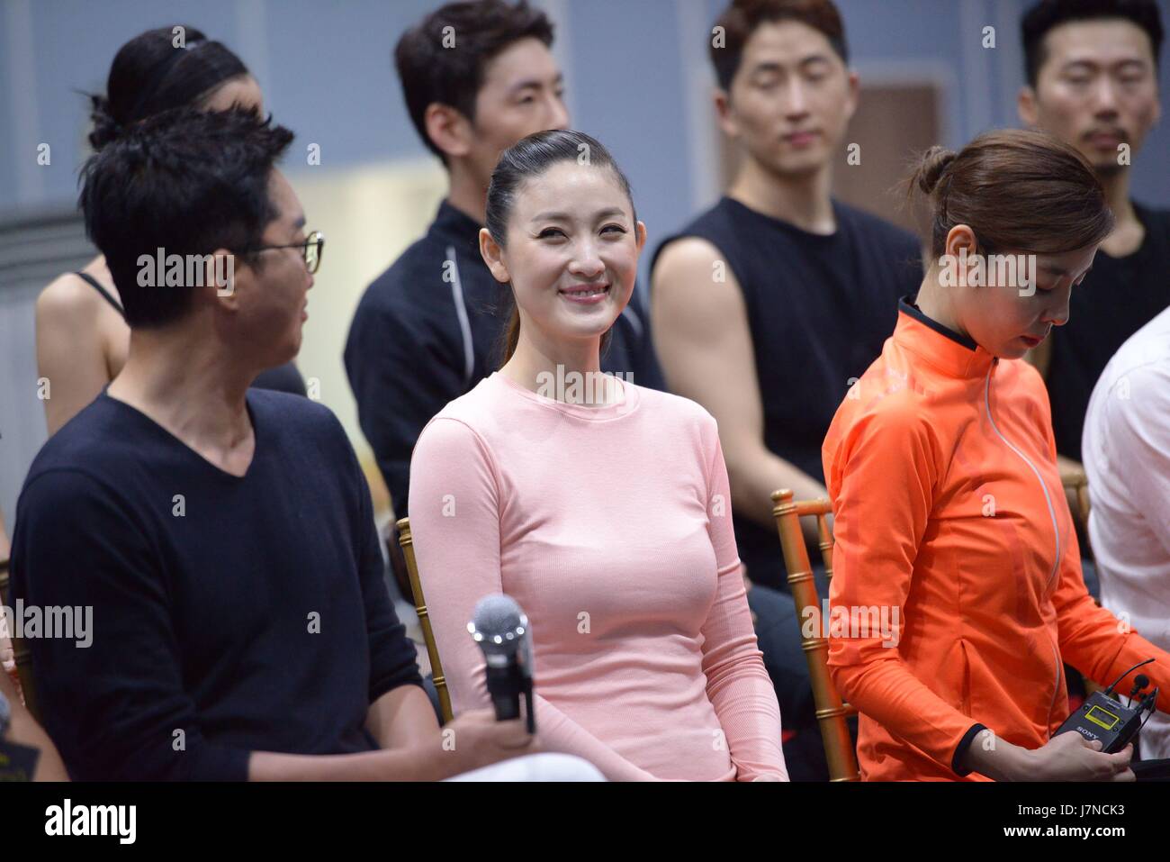Seoul, Korea. 25th May, 2017. Soo bin Bae, Kim Gyuri, Ju-Won Kim ...