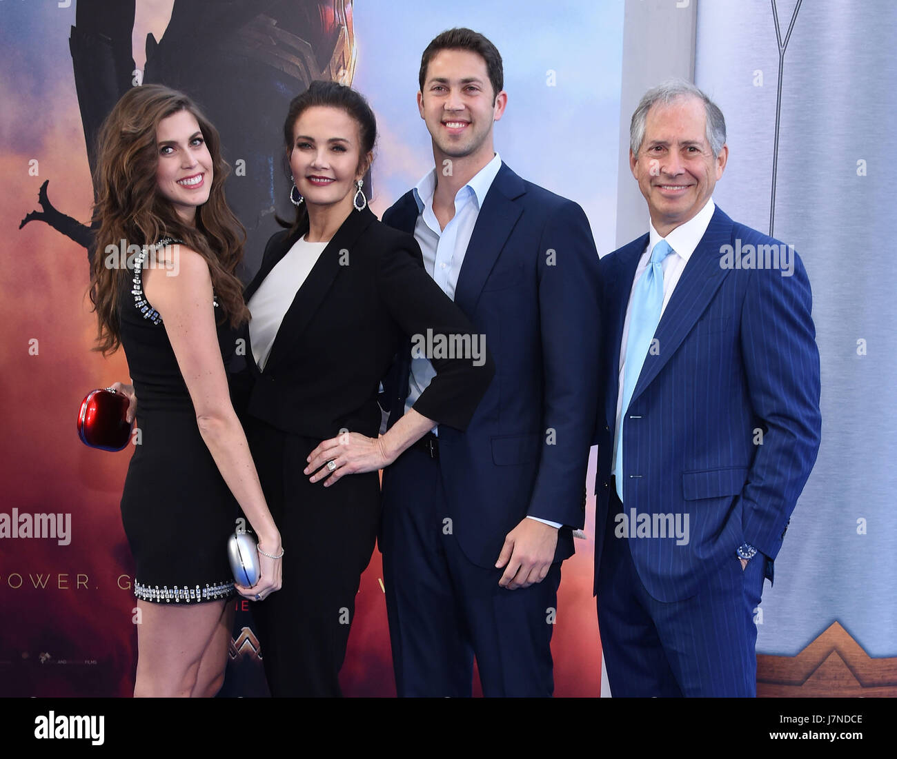 Hollywood, California, USA. 25th May, 2017. Lynda Carter, Jessica ...