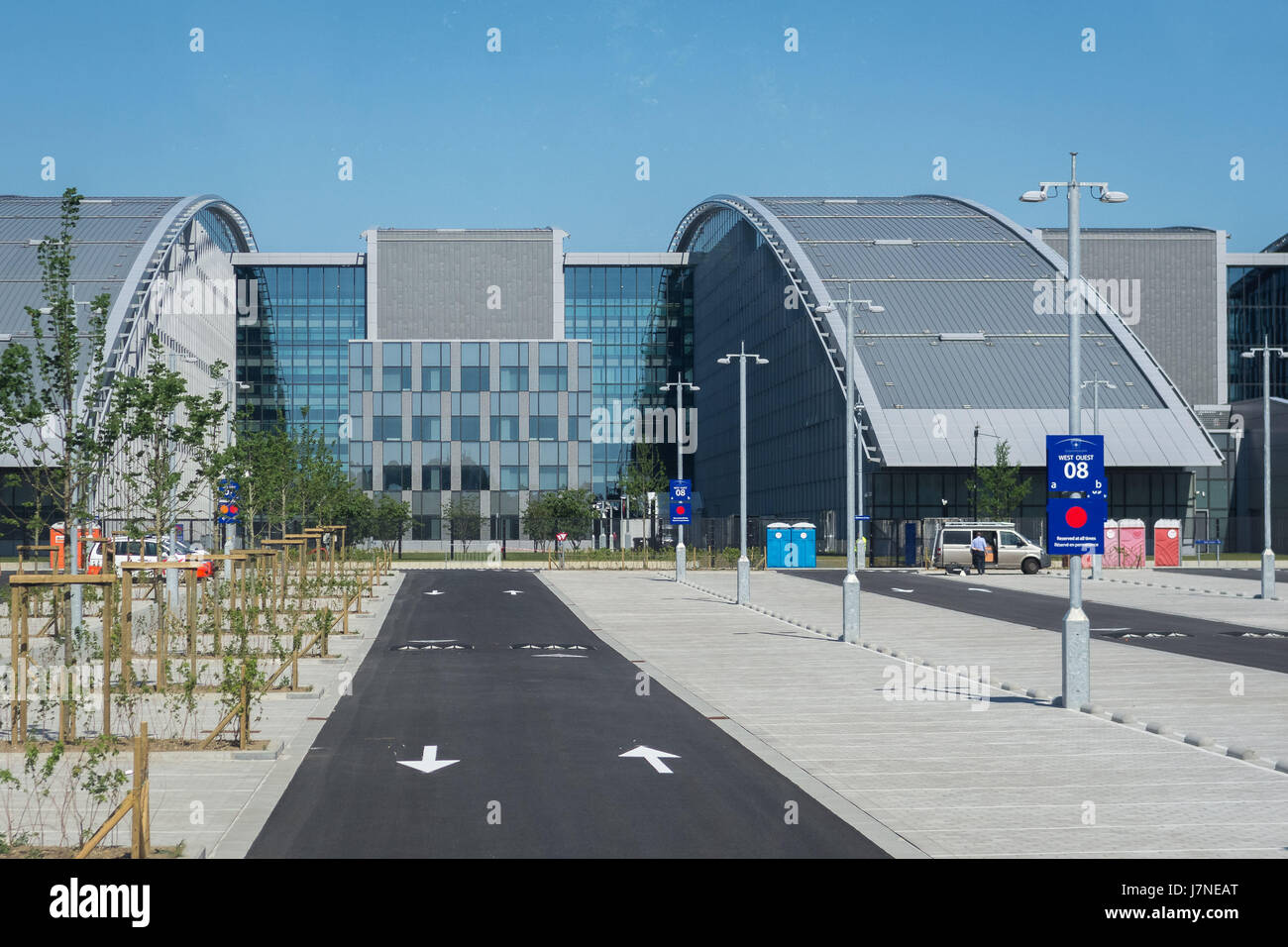 Bruxelles, belgium. 25th May, 2017. New Nato Headquarters in Bruxelles ...