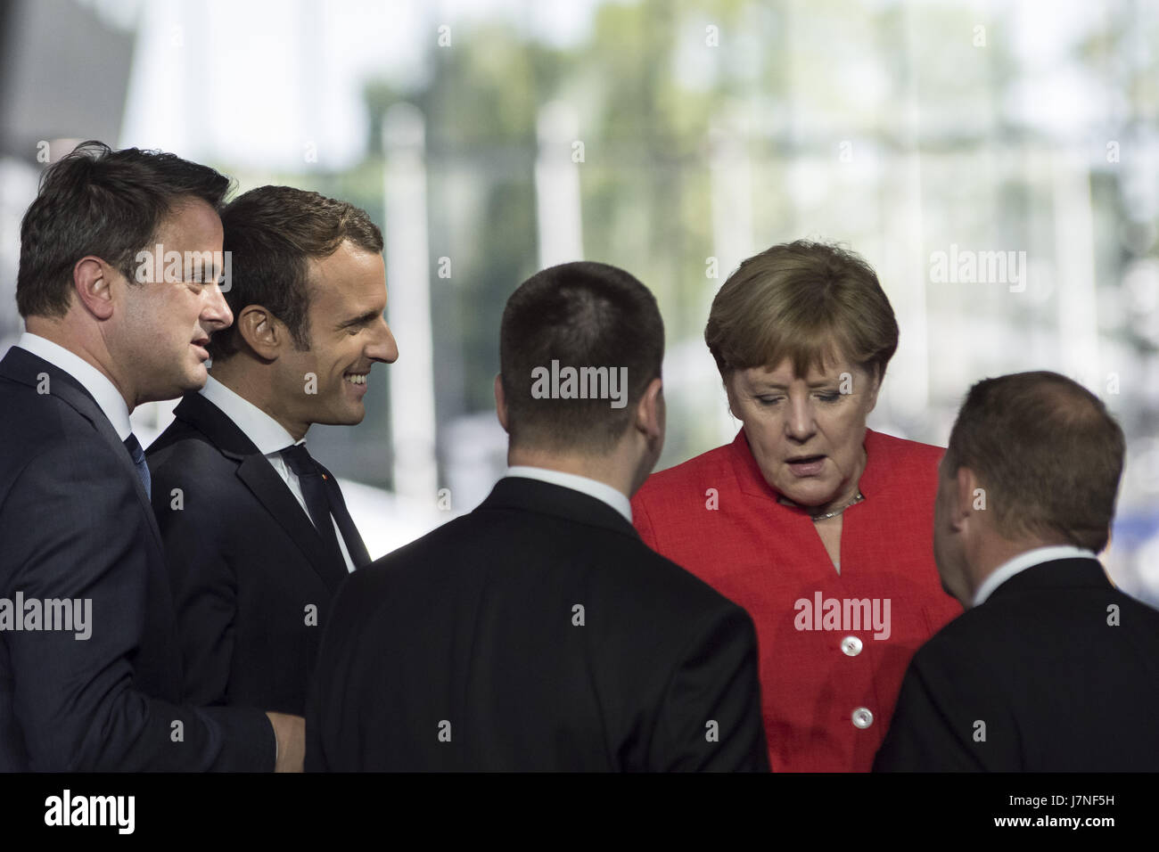 Angela merkel trump trudeau hi-res stock photography and images - Alamy