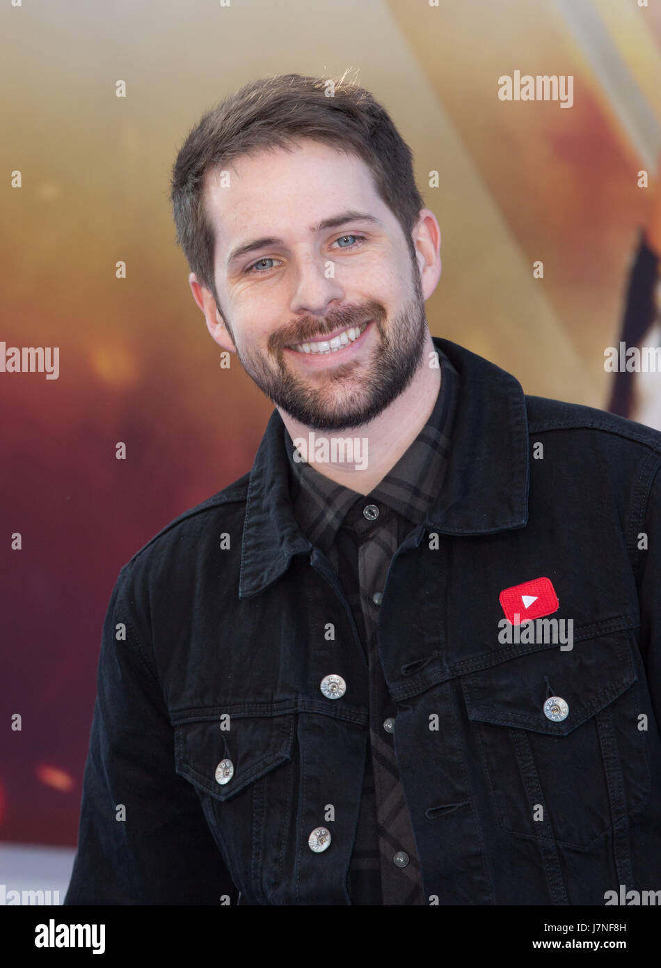 Hollywood, California, USA. 25th May, 2017. Ian Hecox attends the Premiere of Warner Bros ...