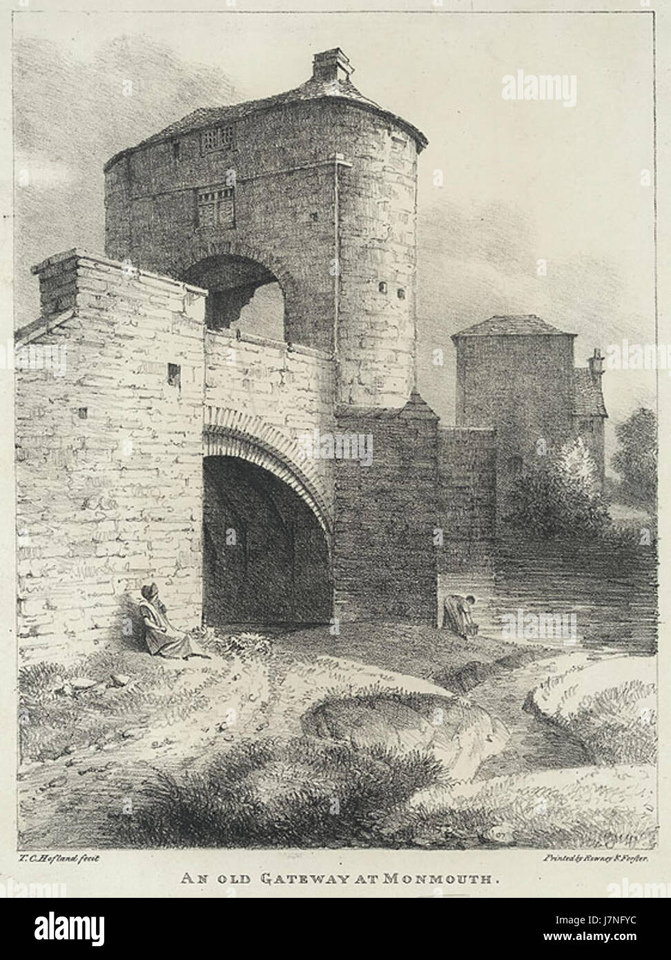 An old Gateway at Monmouth (3375361 Stock Photo - Alamy