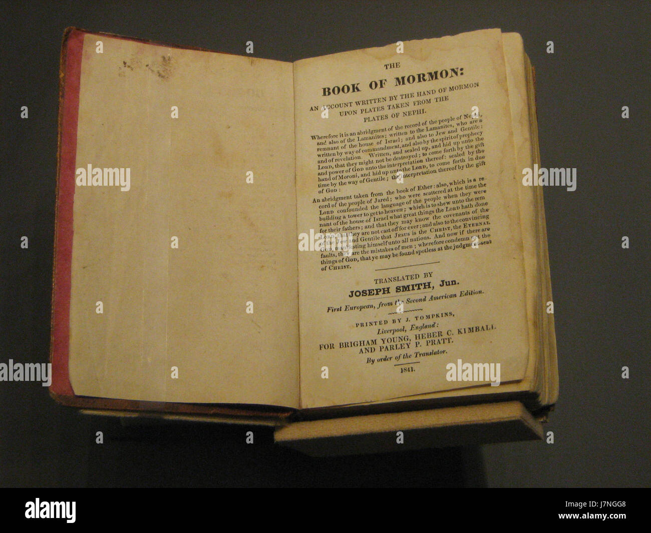 Mormon History Painting High Resolution Stock Photography and Images ...