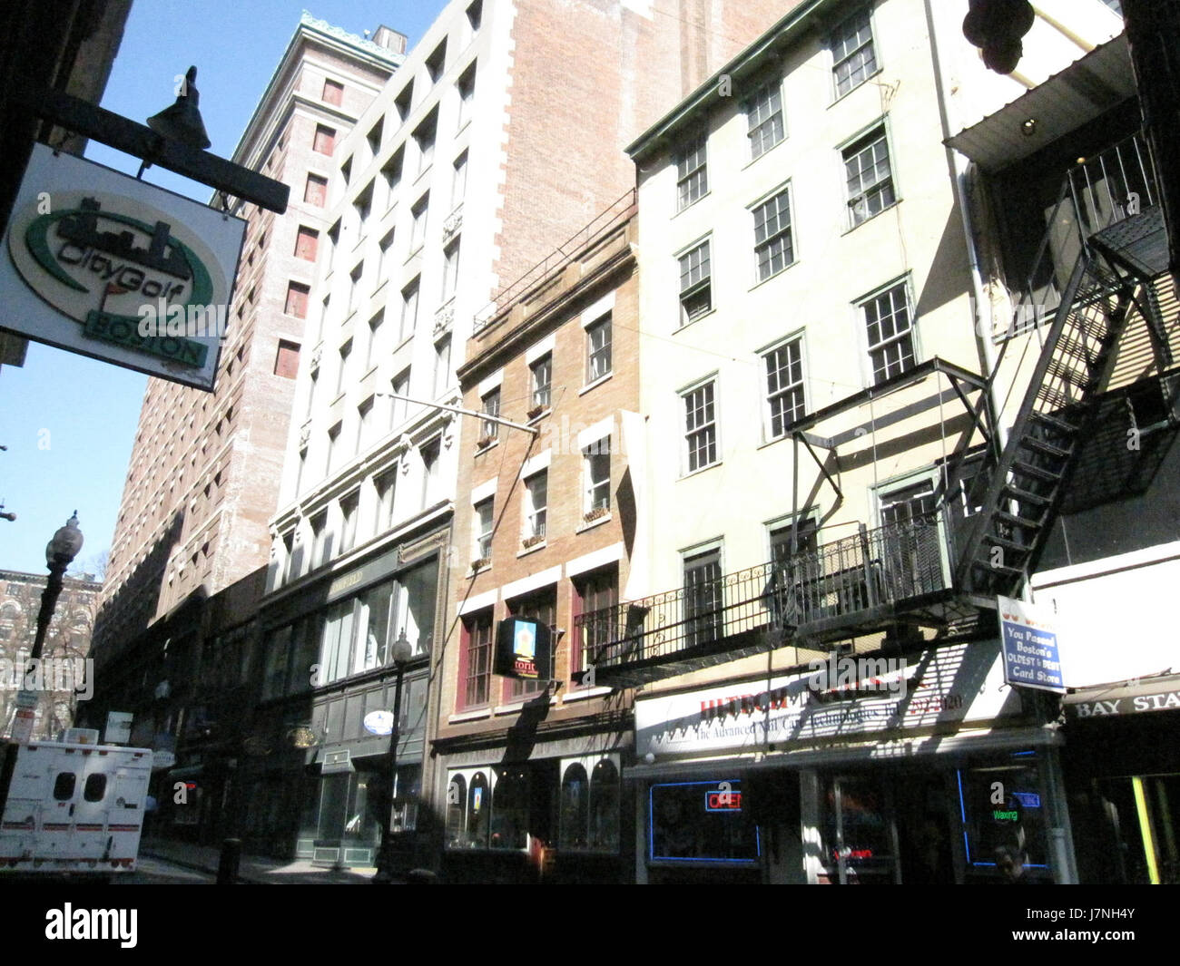 This address in Boston, Massachusetts, refers to a location on ...