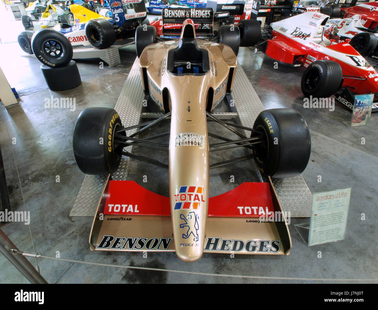 The 1996 Jordan J196 is a Formula 1 car used by the Jordan Grand Prix ...