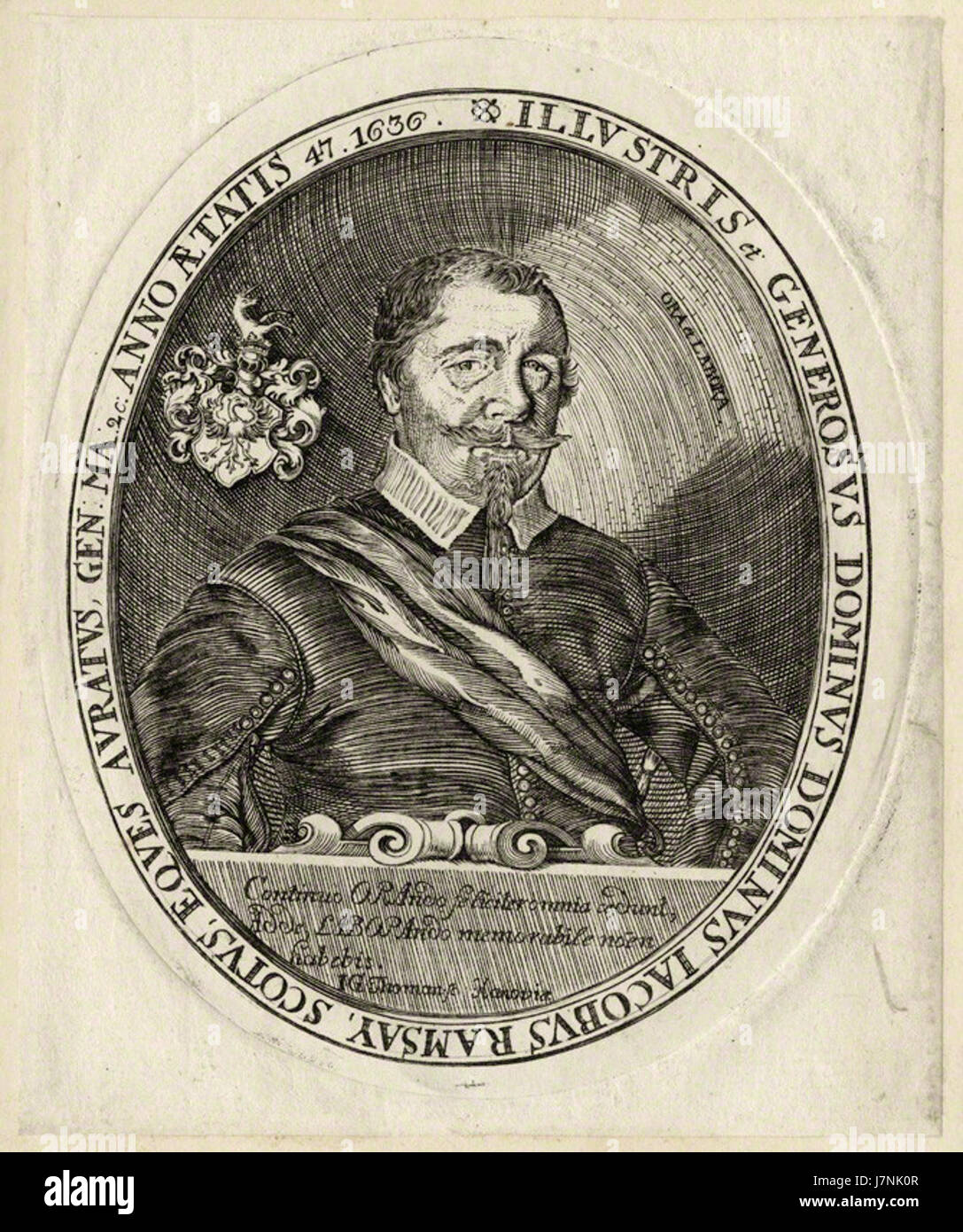 ('Sir') James Ramsay ('Black Ramsay') by I.G. Thoman Stock Photo - Alamy