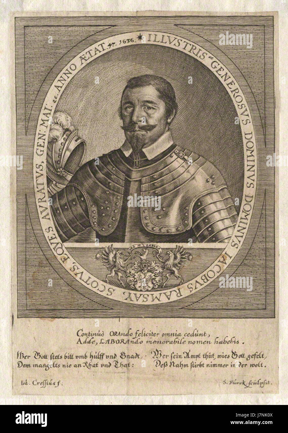 ('Sir') James Ramsay ('Black Ramsay') by Sebastian Furck, after ...