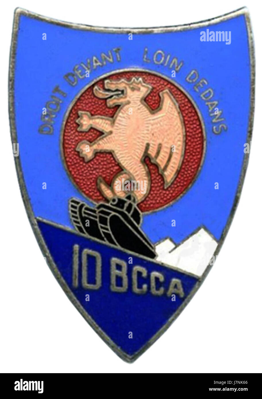 The 10e bataillon de chars de combat (10th Tank Battalion) refers to a ...