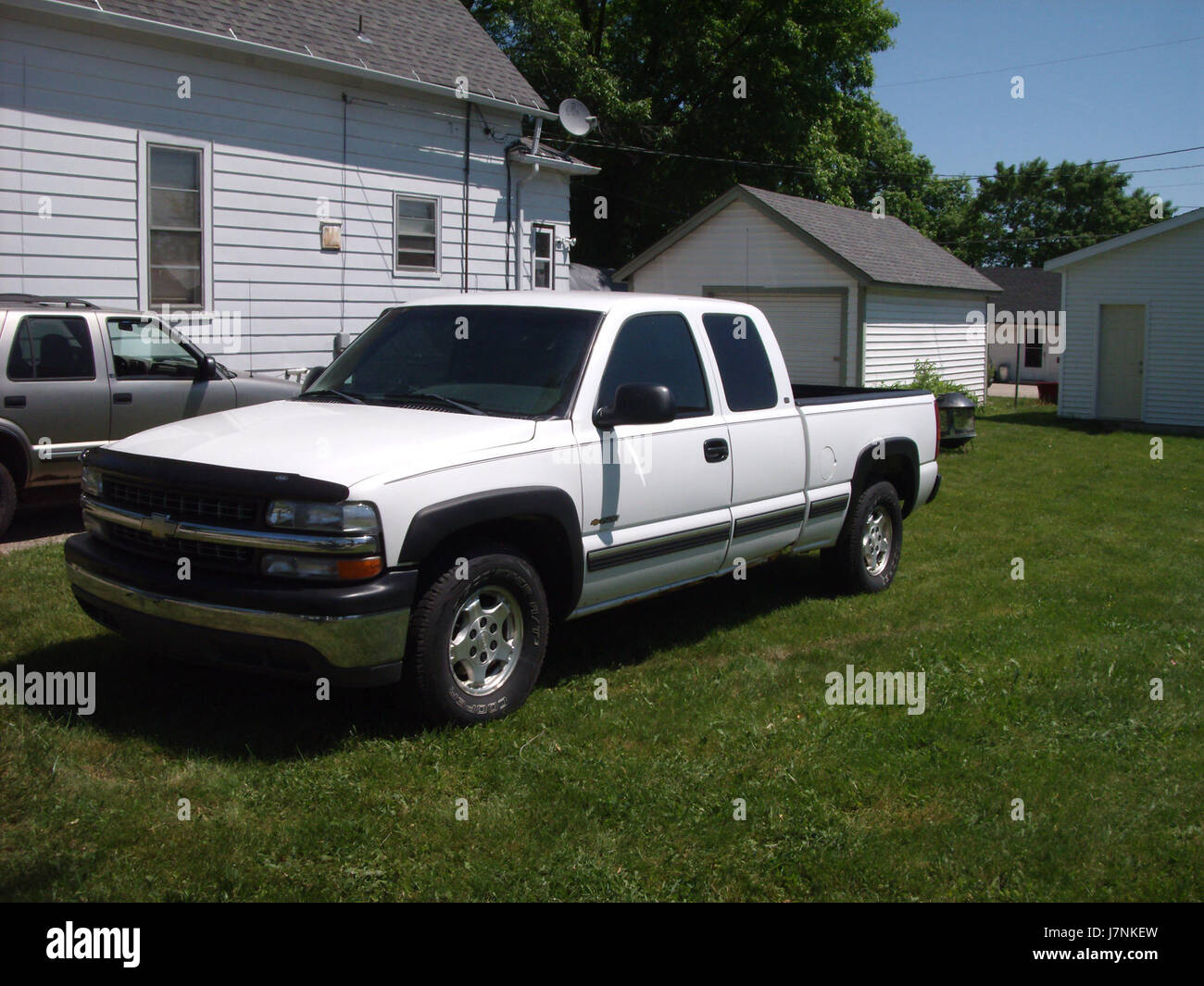 1999 Chevrolet Silverado Extended Cab Stock Photo - Alamy