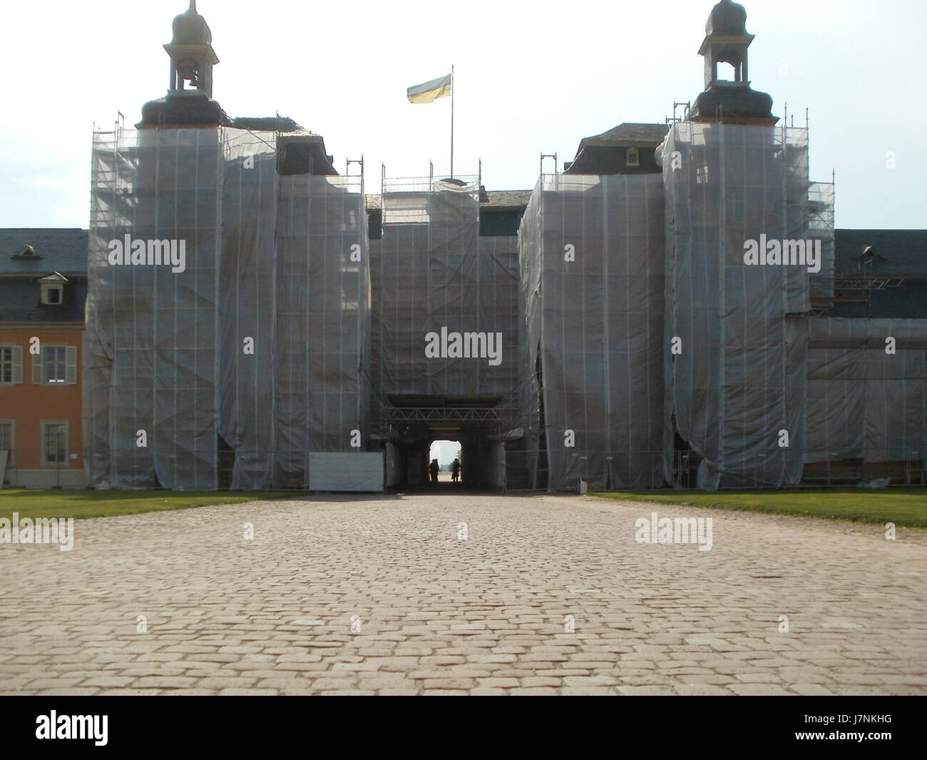 A photograph of Schloss Schwetzingen, showcasing the architectural ...