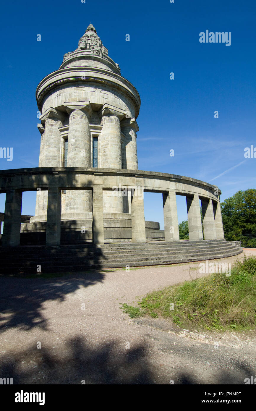 monument columns stairs tower historical tree trees stone columns ...