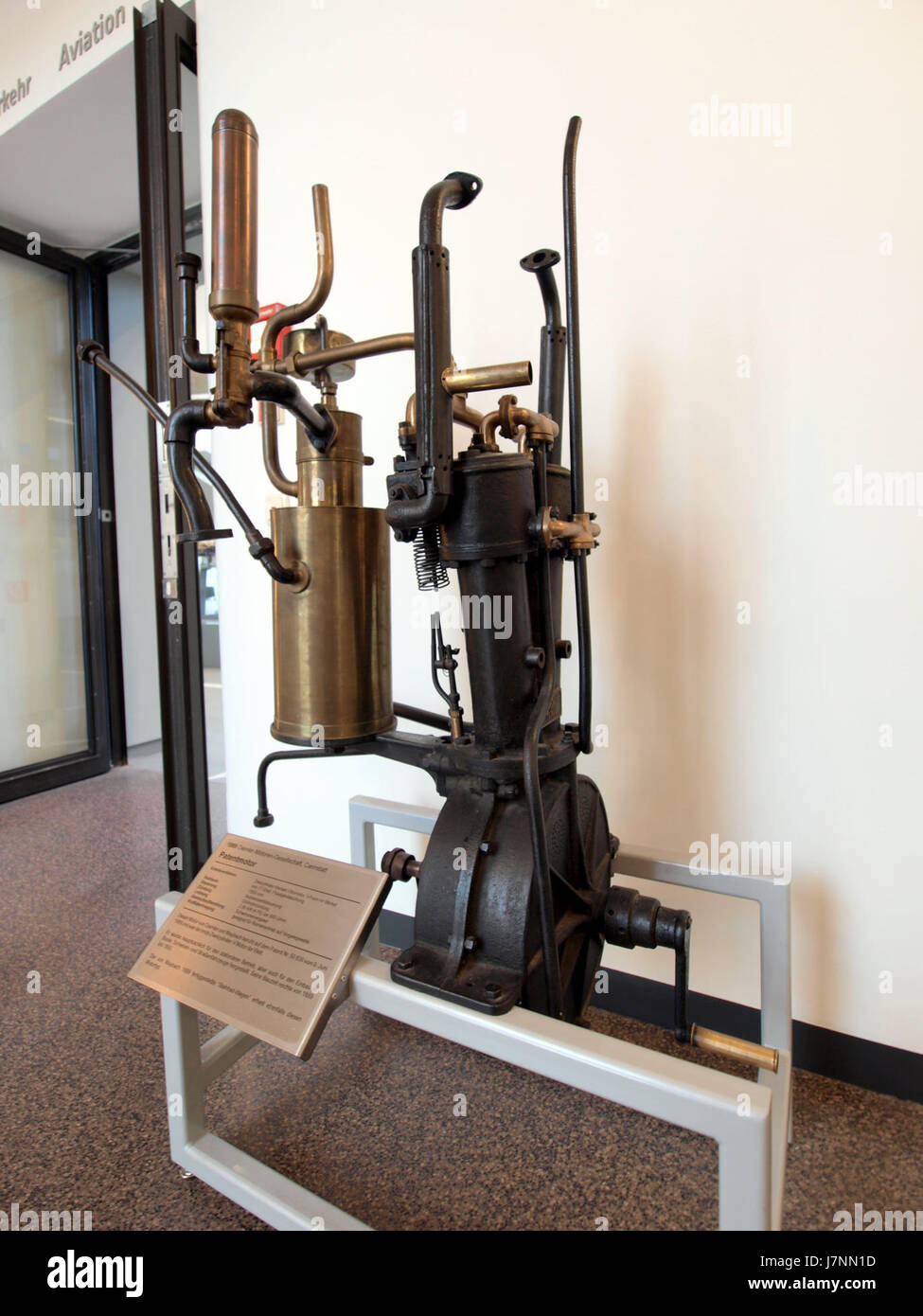 The 1889 2-cylinder Ottomotor represents an early advancement in ...