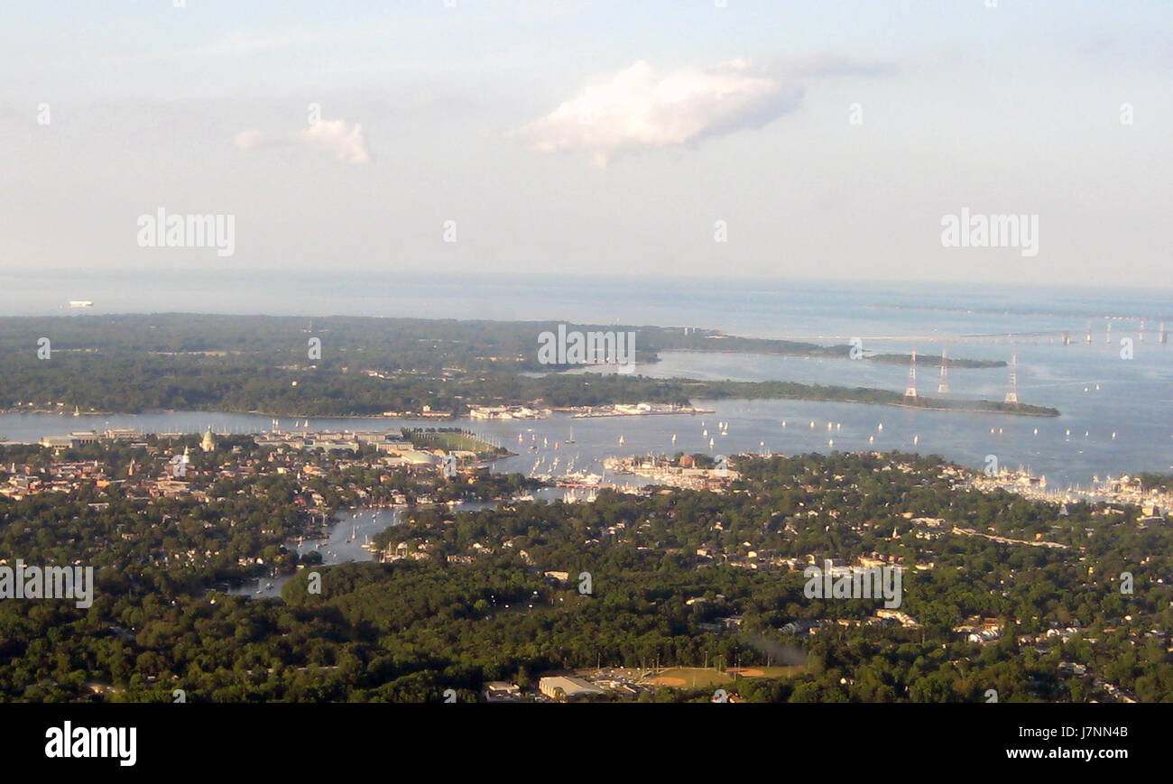 Annapolis aerial hi-res stock photography and images - Alamy