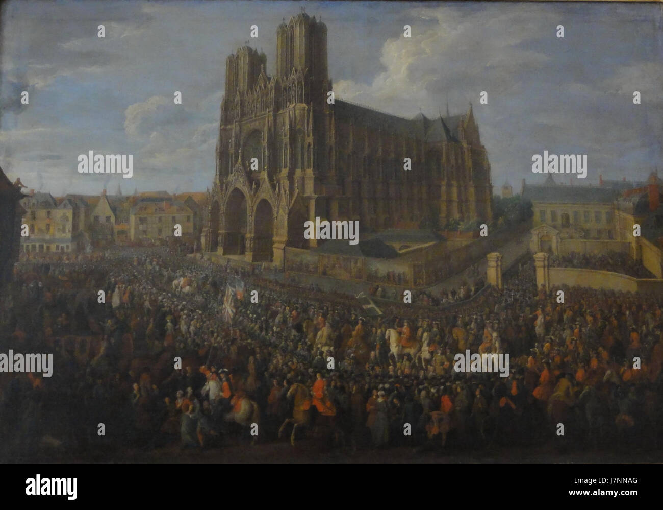 The 'Cavalcade Louis XV' by Pierre Denis Martin, painted in 1724 ...