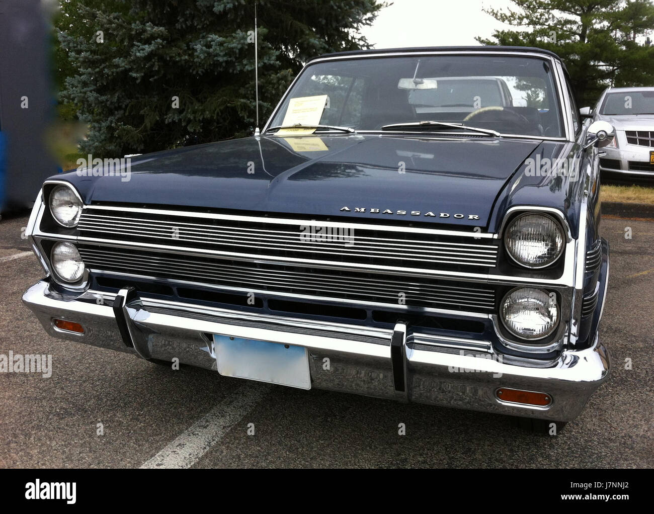 The 1966 AMC Ambassador 990 4-speed convertible is a classic American ...