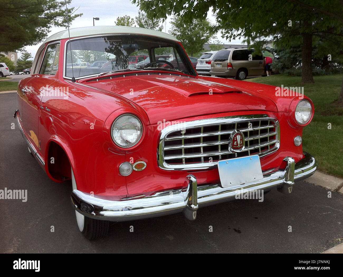 The 1955 Hudson Rambler 2-door was showcased at the AACA Iowa event in ...