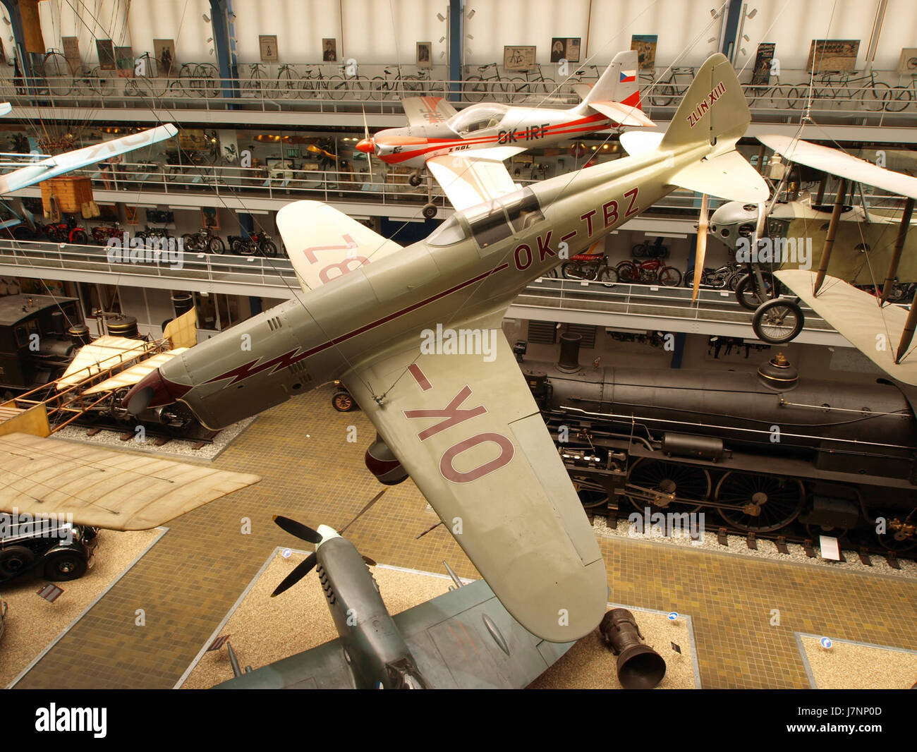 1937 Zlin Z XIII, OK TBZ pic2 Stock Photo - Alamy