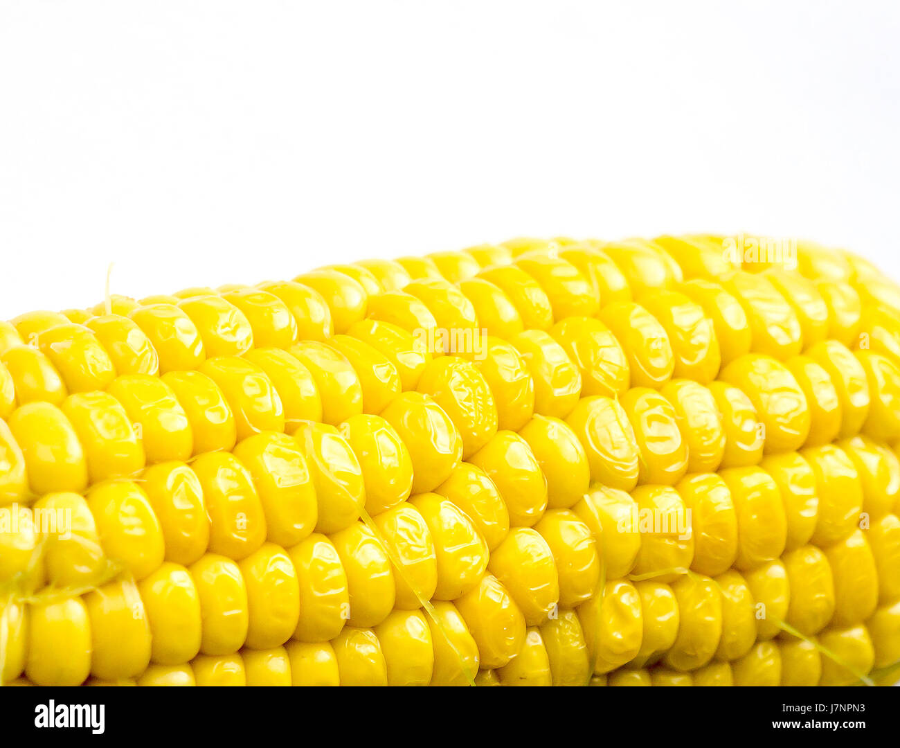 The yellow nature corn isolated Stock Photo - Alamy