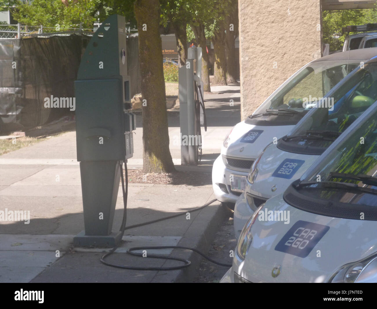 A photograph of Electric Avenue, a prominent street or area, likely ...
