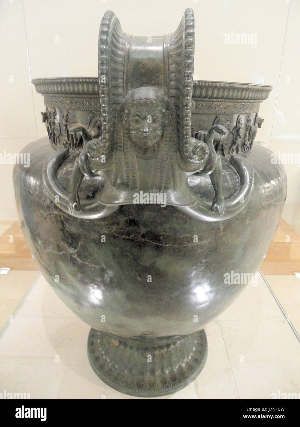 The Vix Krater, an ancient Greek vessel discovered in France, is a ...