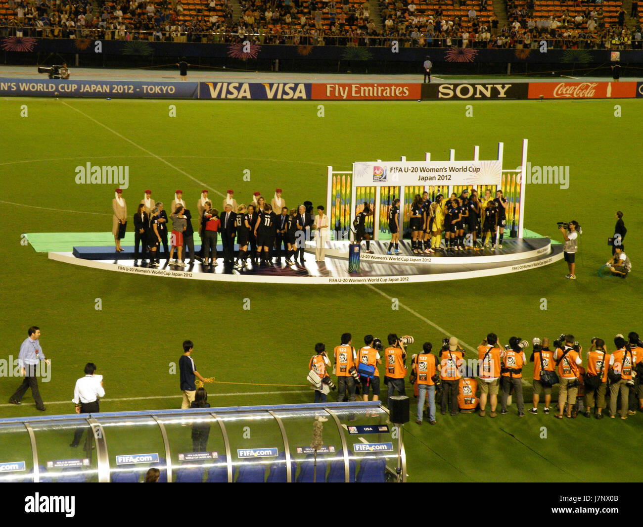 Fifa u 20 women's world cup japan 2012 hi-res stock photography and ...