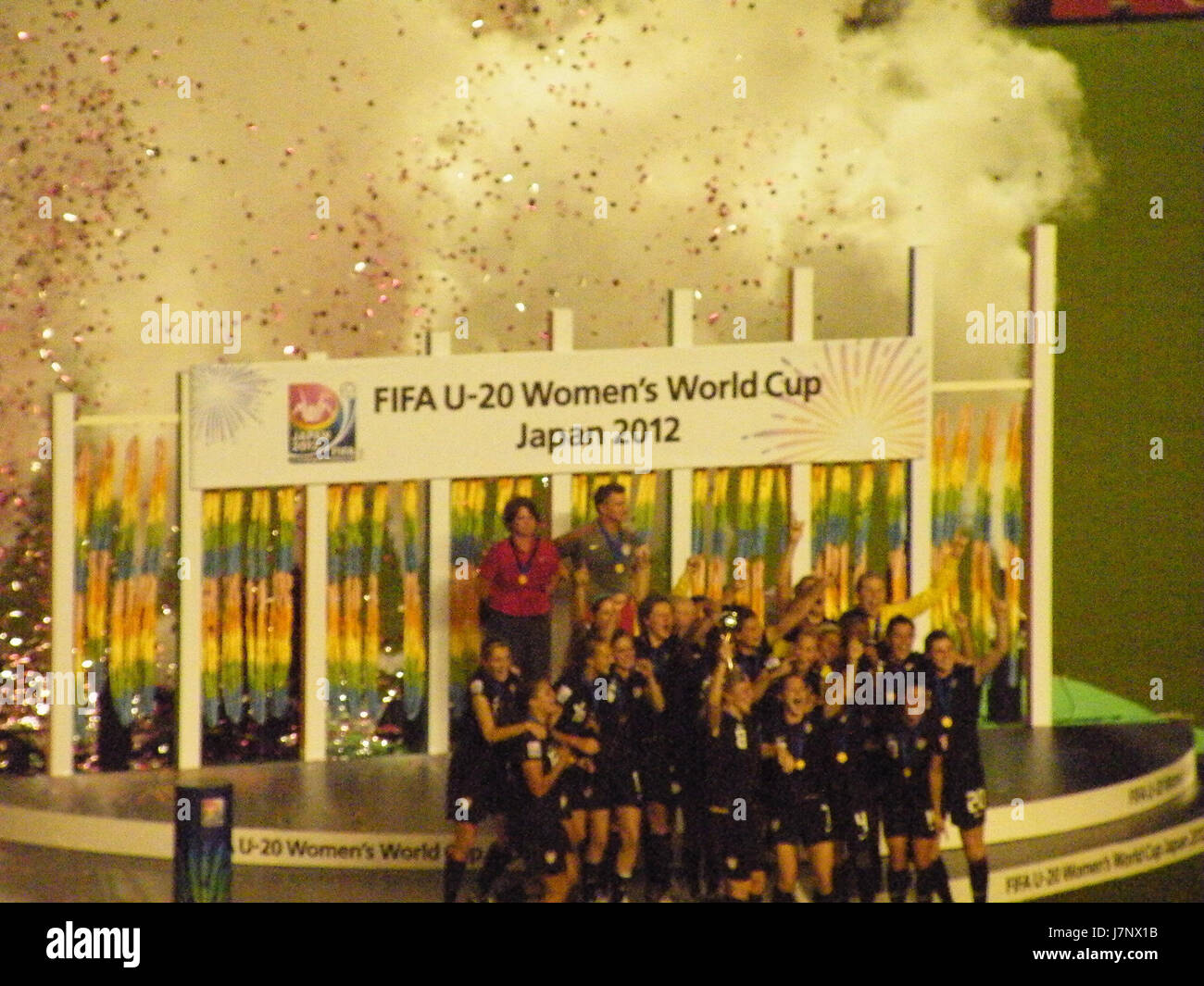 2012 FIFA U 20 Women's World Cup Champions 25 Stock Photo - Alamy