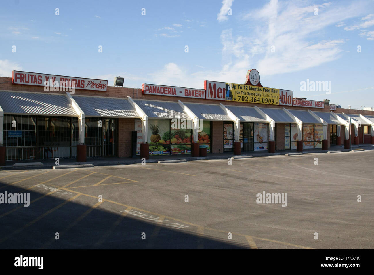 2012.09.09.082249 Hispanic shops Las Vegas Nevada Stock Photo - Alamy