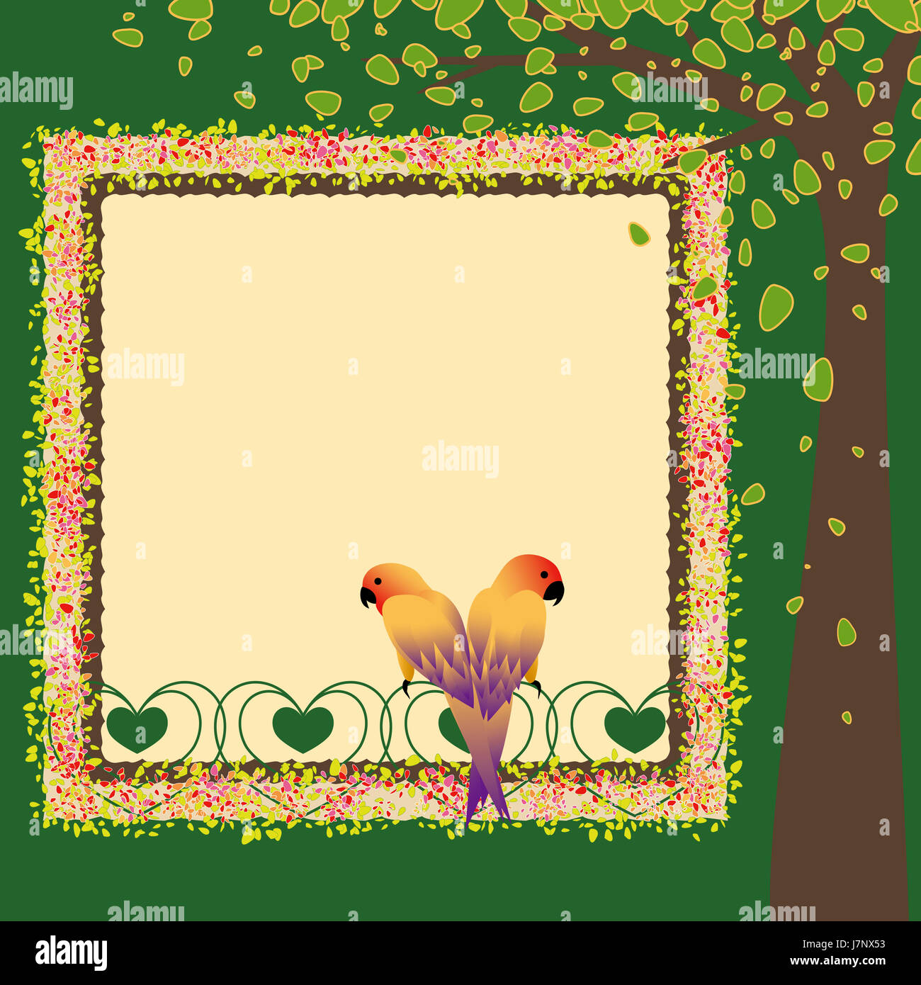 Parrot window frame hi-res stock photography and images - Alamy