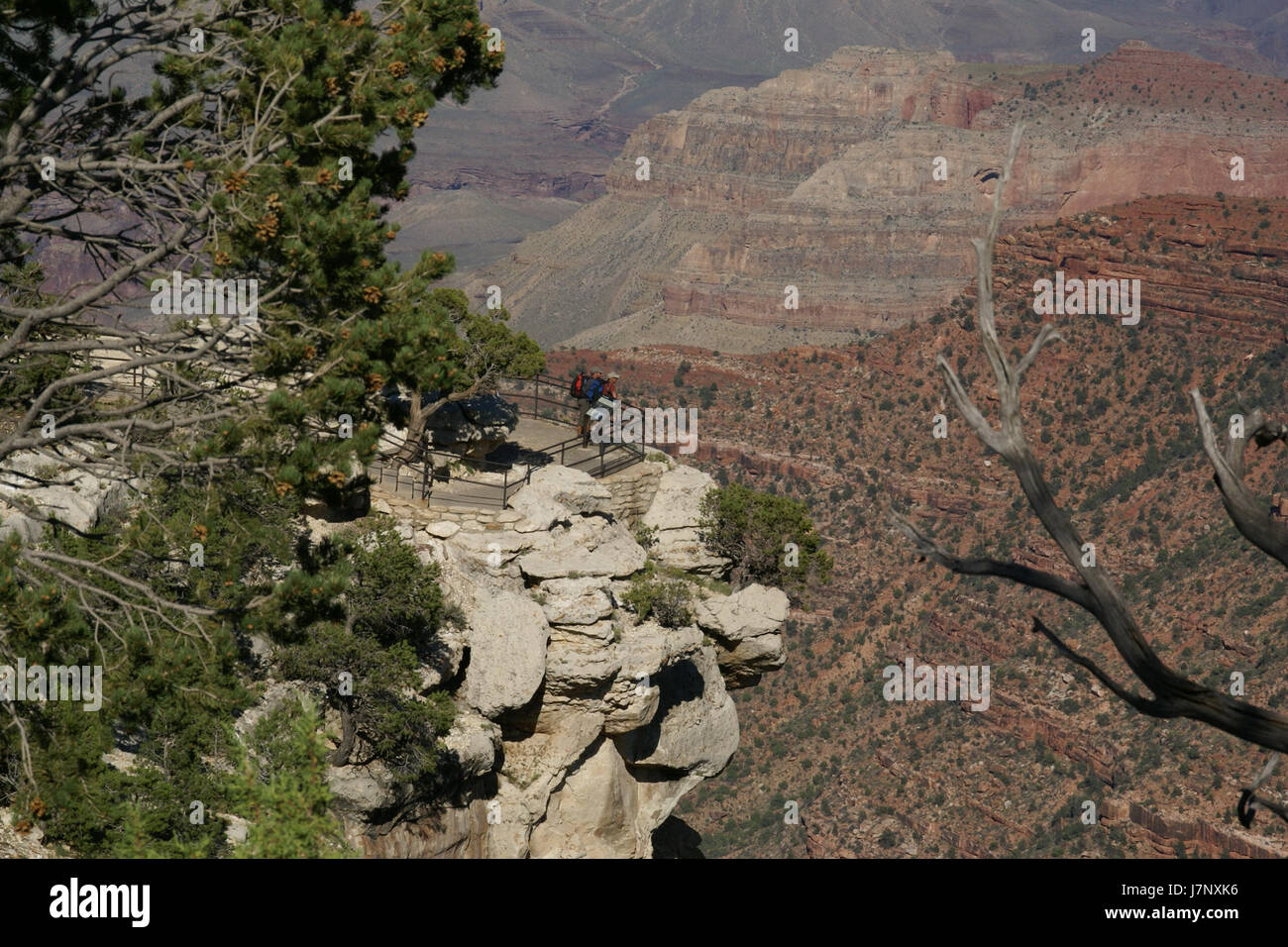 A photo taken at the Trailview Overlook along the Rim Trail in the ...