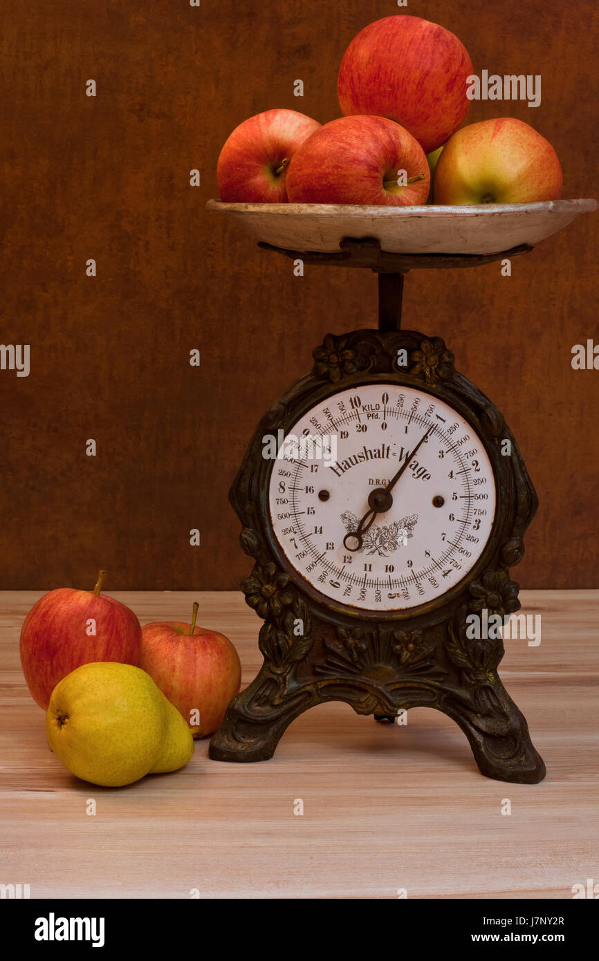 nostalgia fruit scales weigh nutrition healthy old tool nostalgia ...