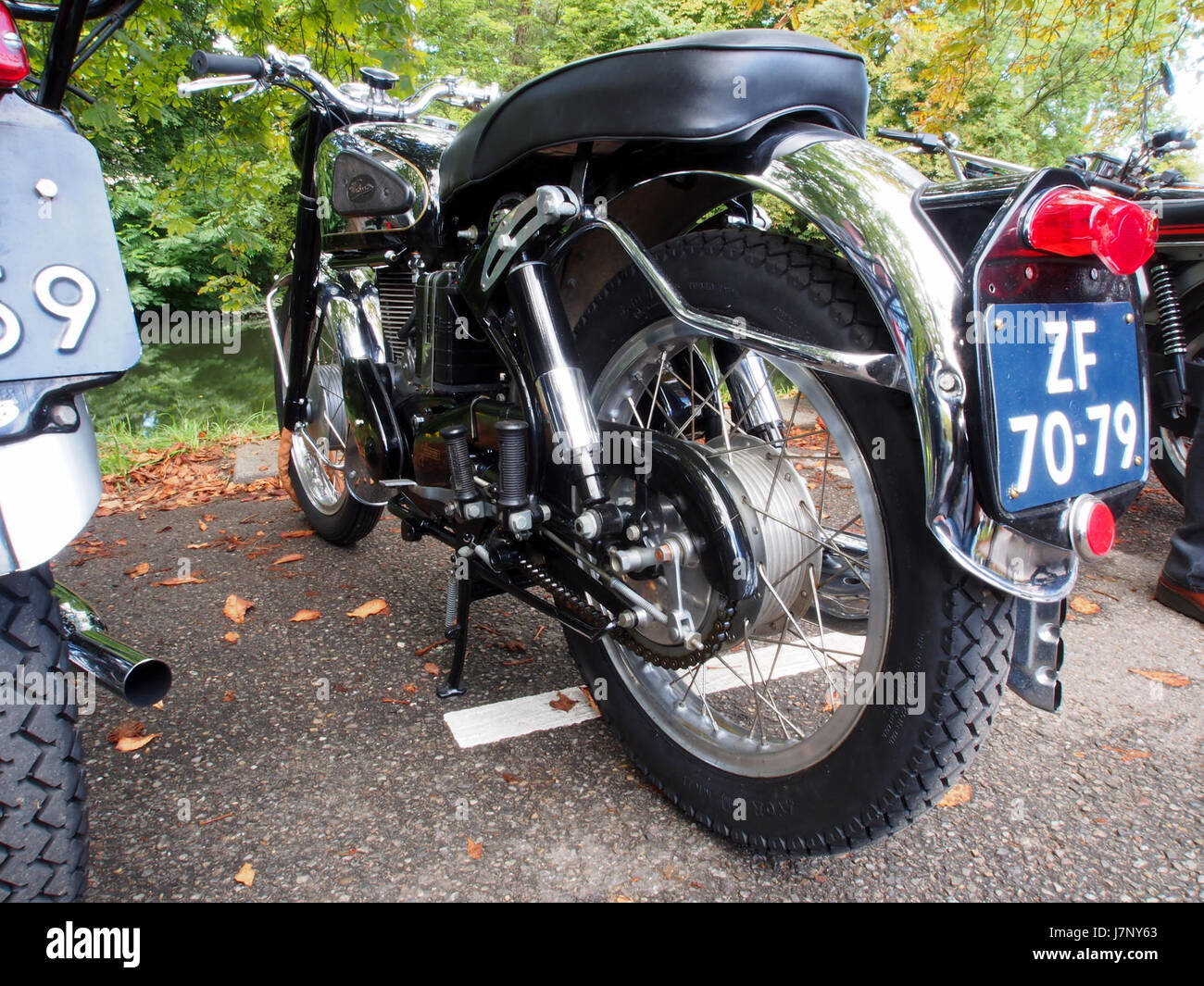 The 1951 Triumph T6 Thunderbird is a classic British motorcycle known ...