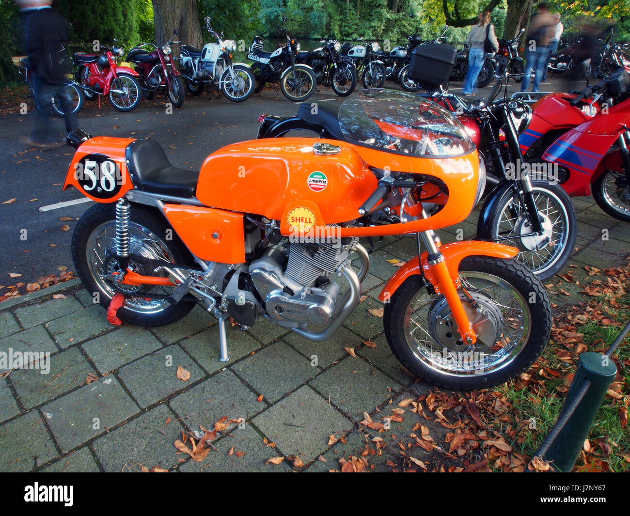 Vintage italian racing bike hi-res stock photography and images - Alamy
