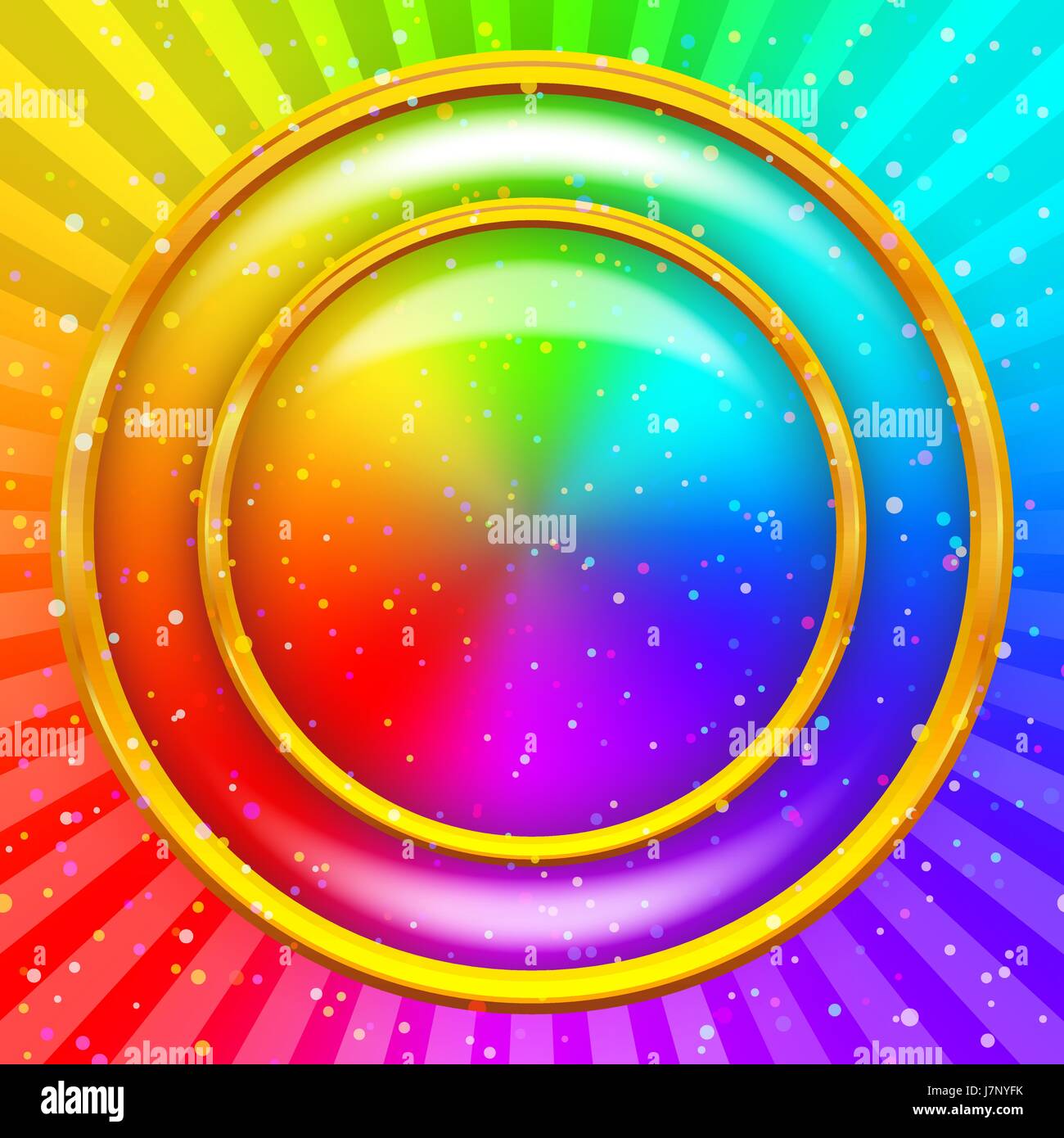 Radial rainbow gradient circular Stock Vector Images - Alamy