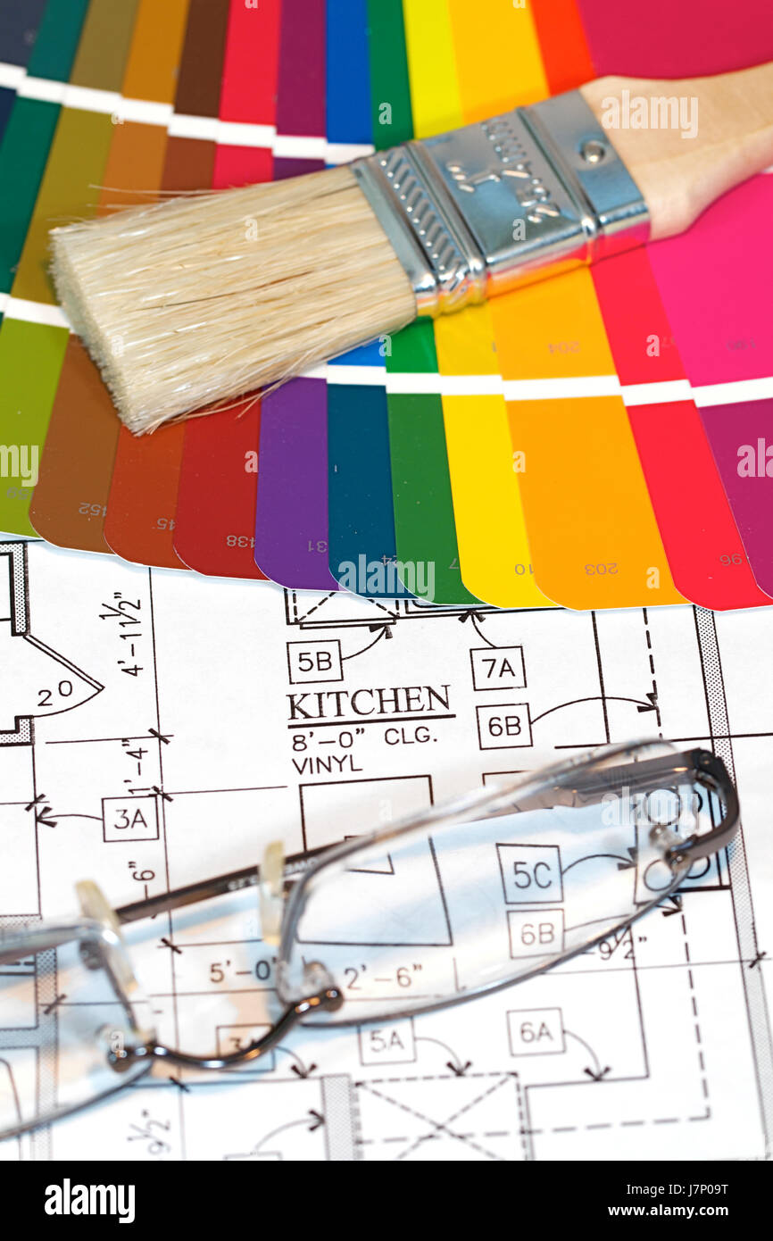 colour paint swatch blueprint colors colours project palette pallet ...