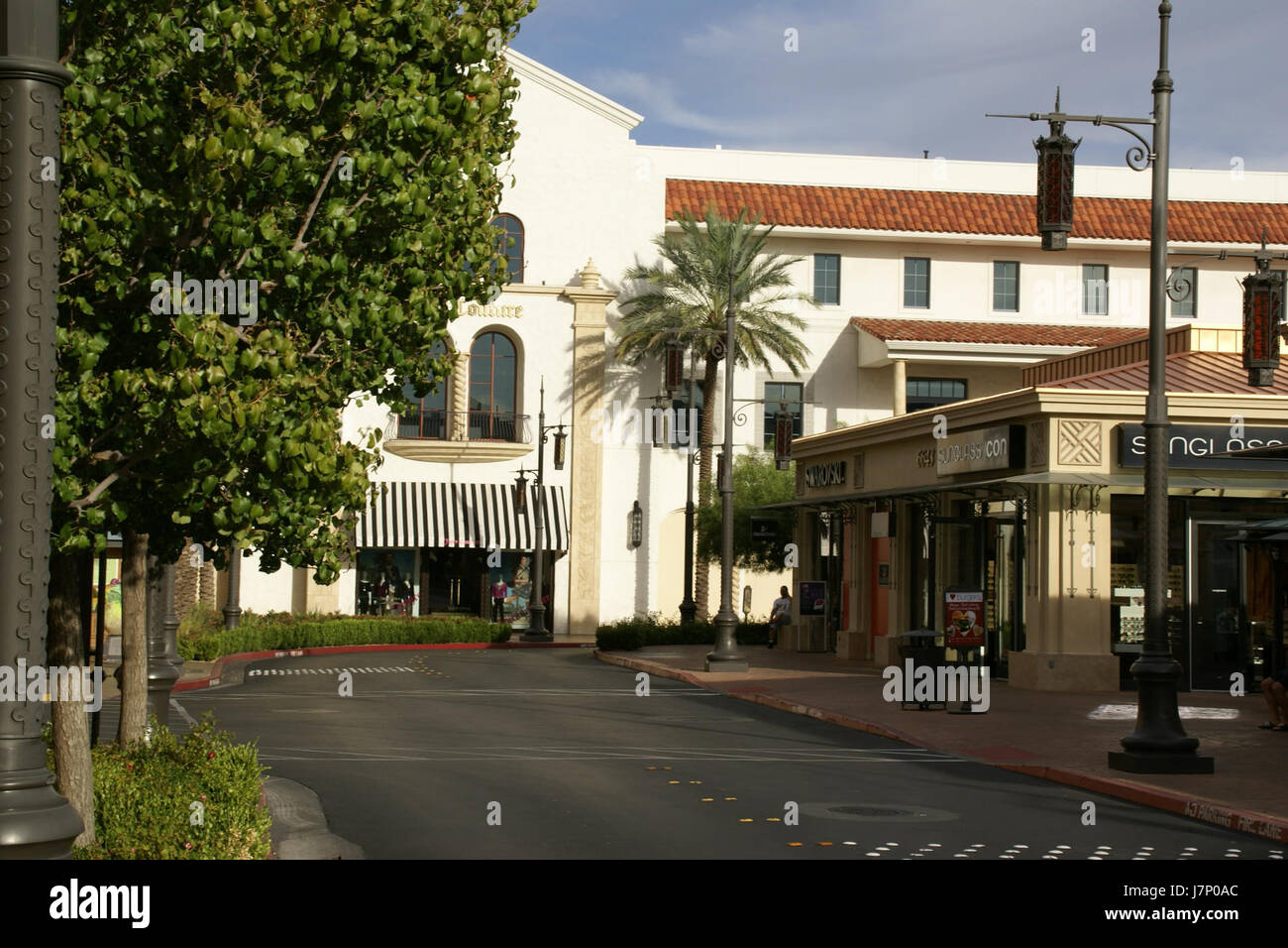 The image captures a view of the Town Square in Las Vegas, Nevada ...