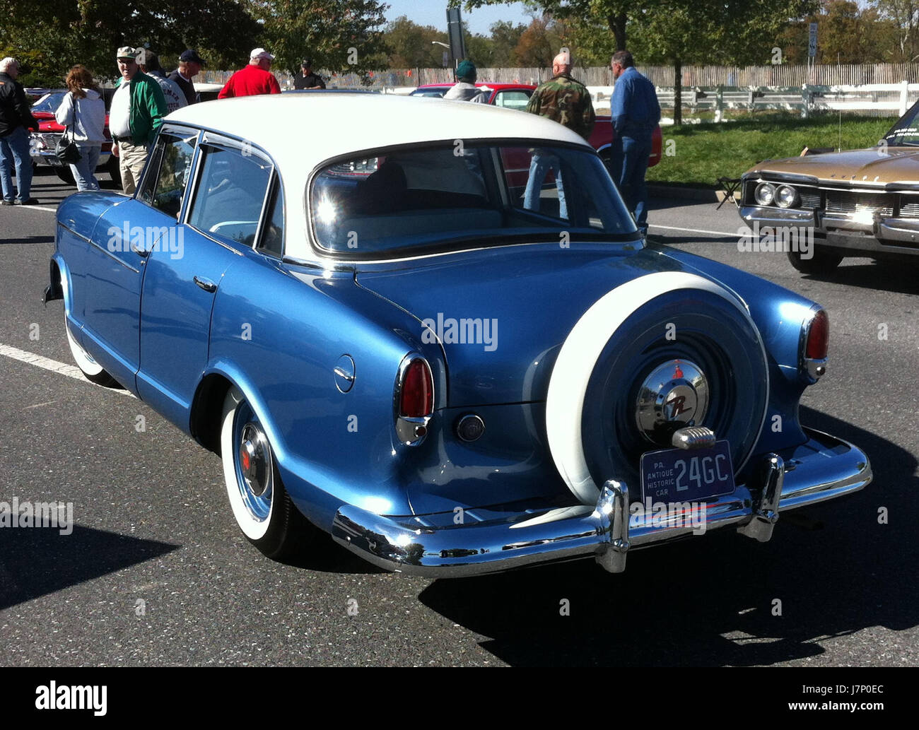 The 1960 Rambler American 4-door sedan is a classic American car, known ...