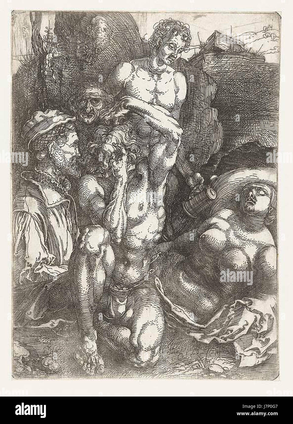 Gustave courbet the desperate man self portrait hi-res stock ...