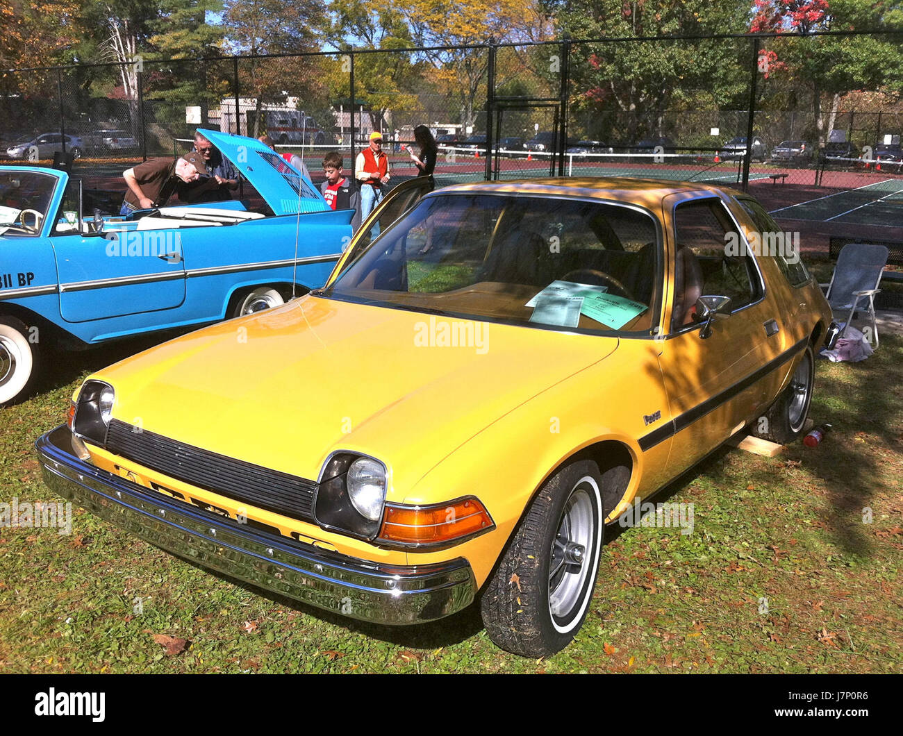 The 1975 AMC Pacer was an iconic compact car known for its distinctive ...