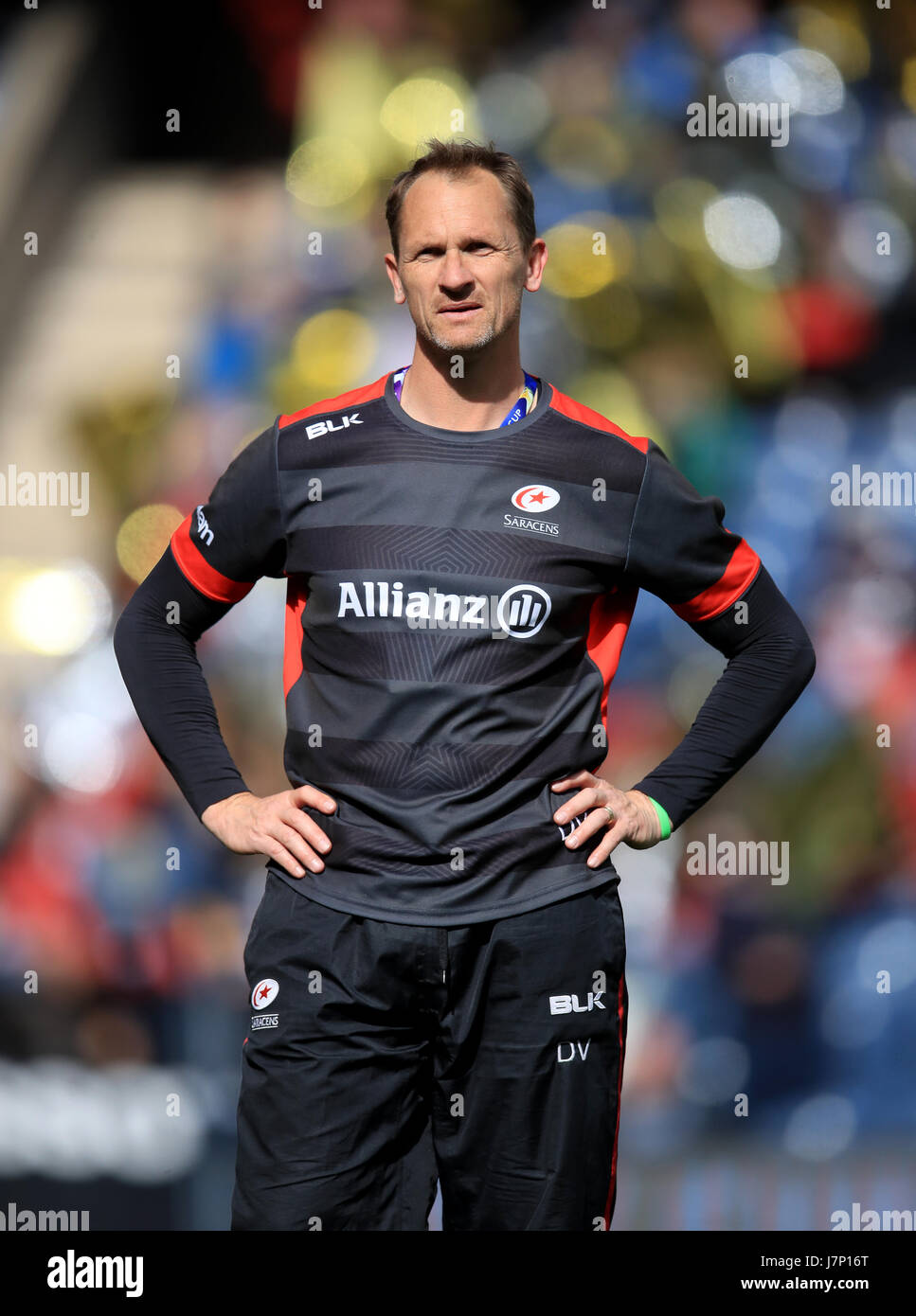 Dan Vickers Saracens kicking coach Stock Photo - Alamy