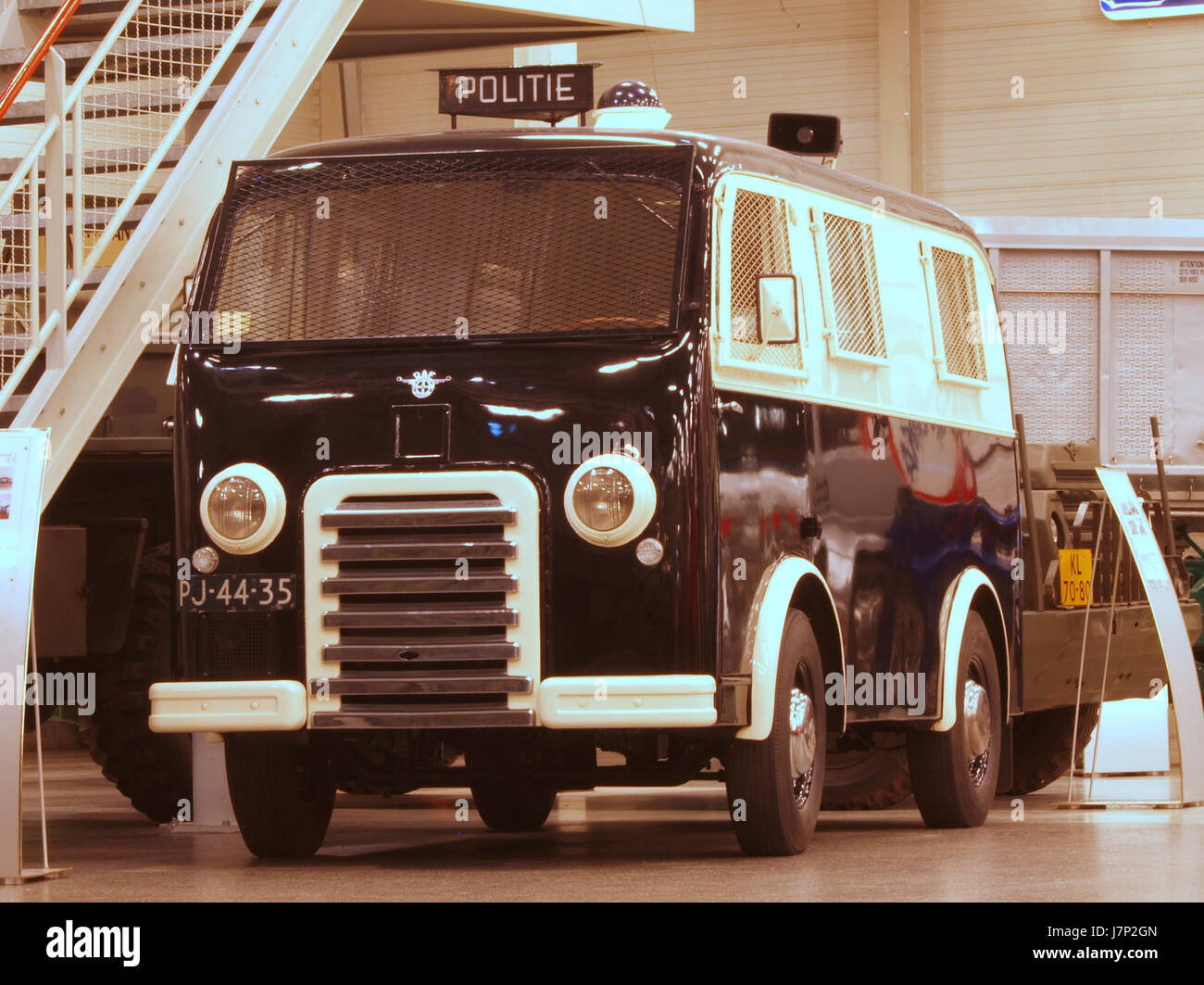 The 1950 DAF A10 is a historic vehicle displayed at the DAF Museum in ...